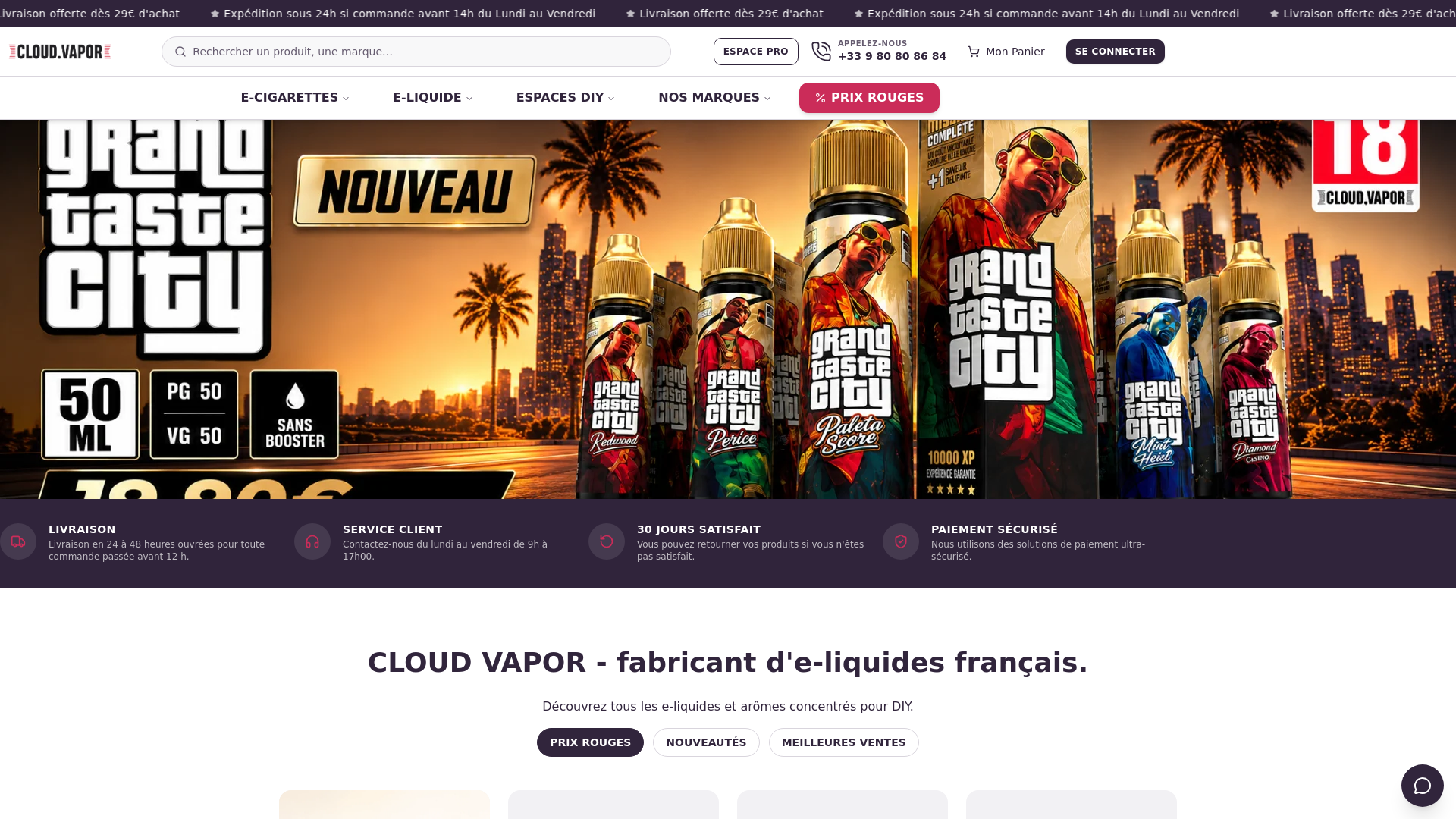 E-liquide Ocha 50ml : L'Art du Thé par Cloud Vapor
