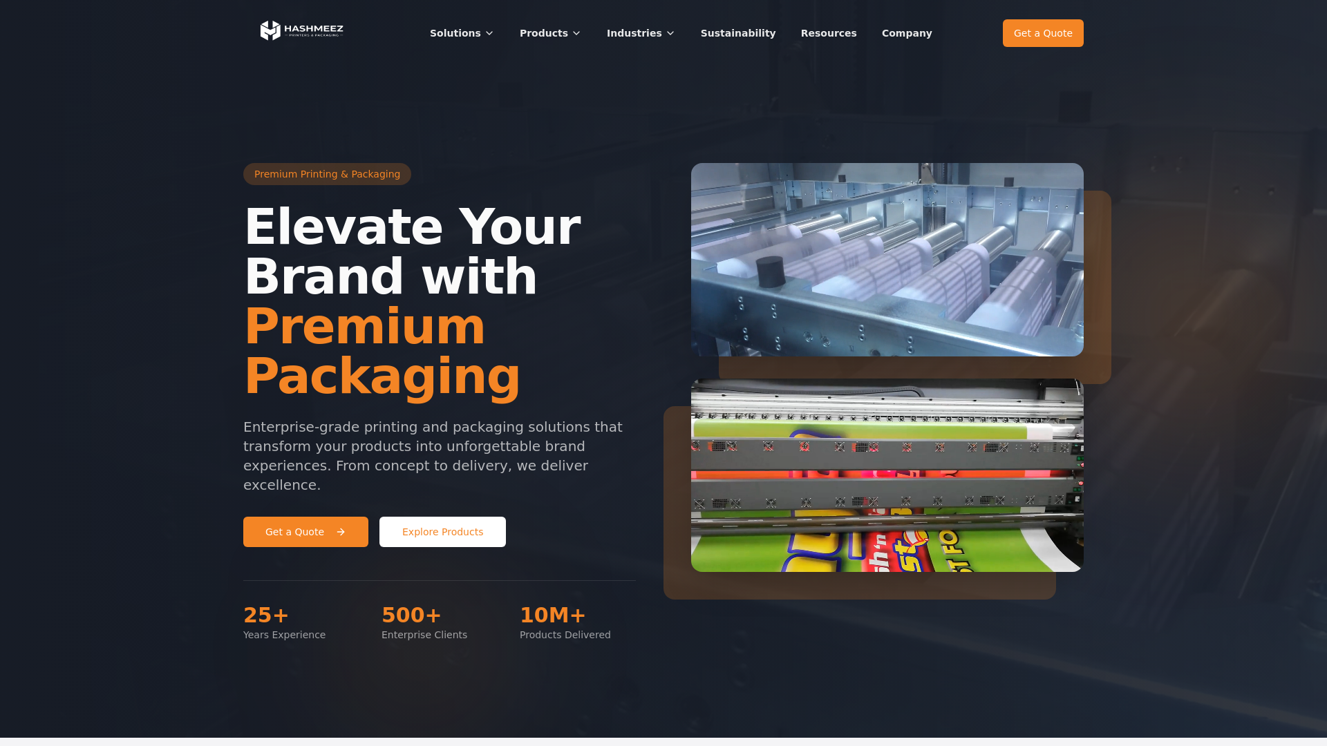 Hashmeez Printers | Premium Packaging Solutions