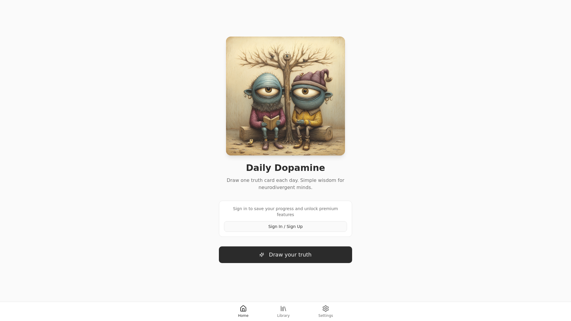 Daily Dopamine - Your Daily Card
