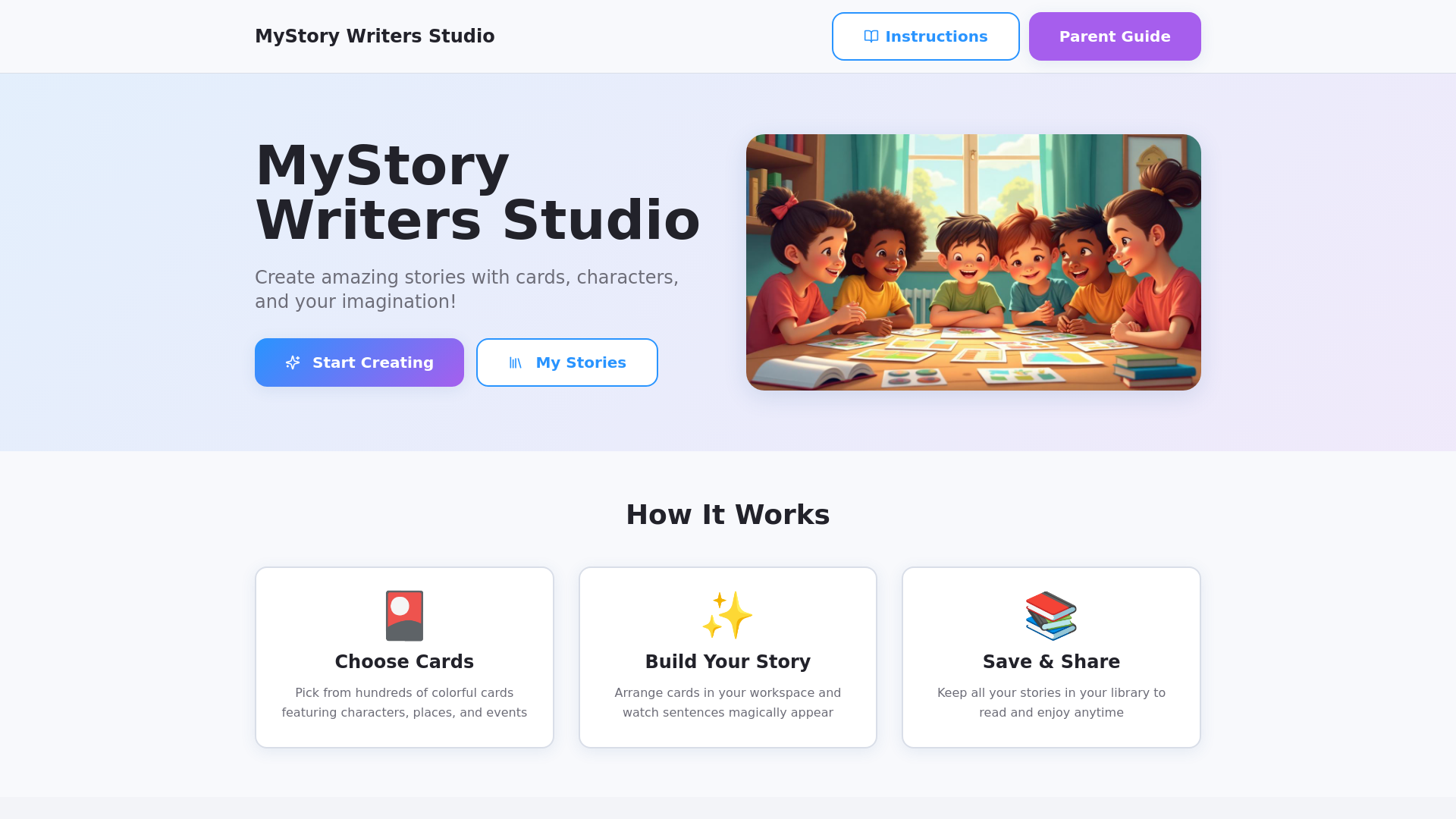 MyStory Writers Studio - Create Amazing Stories for Kids