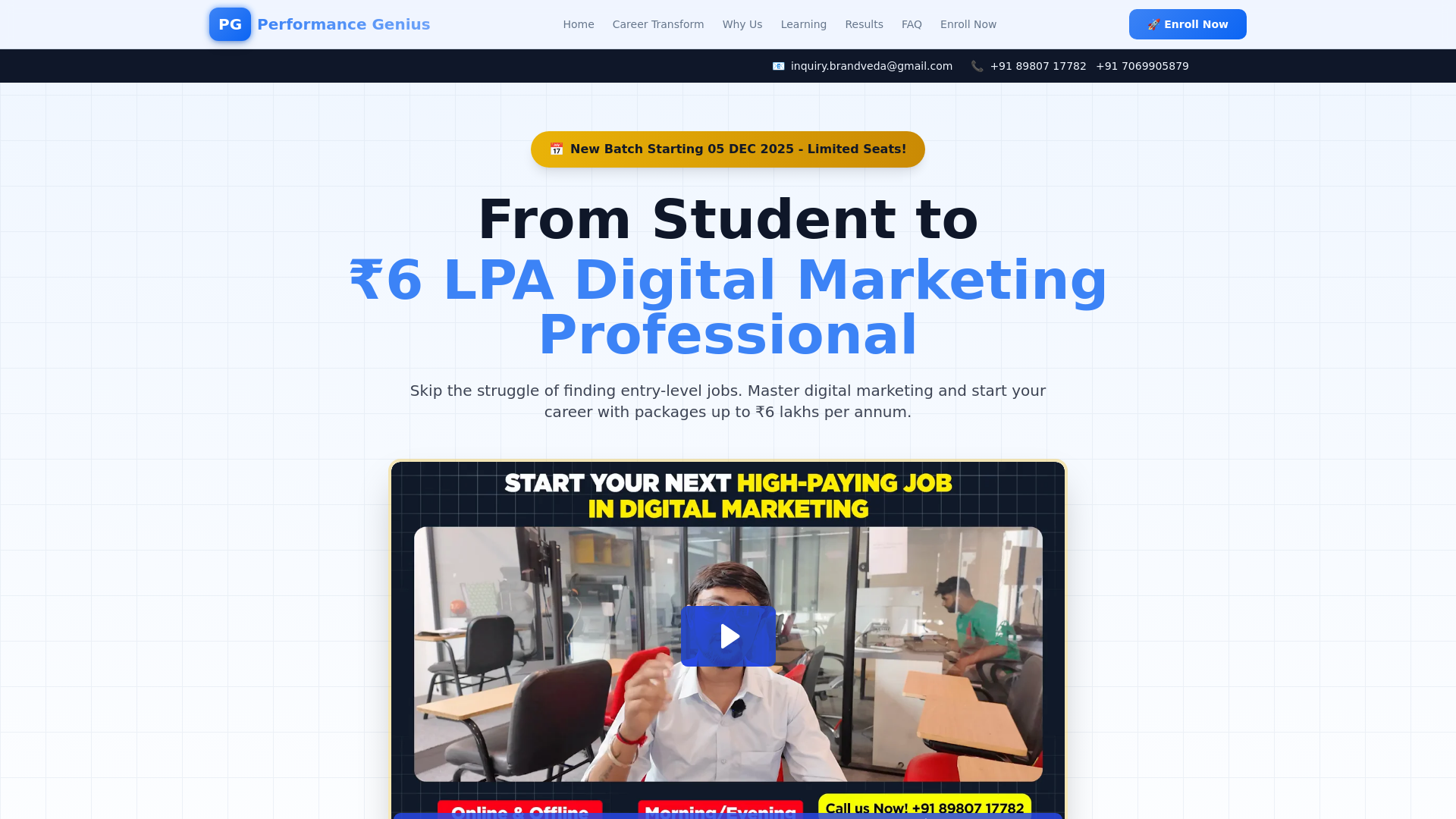 Performance Genius by Brandveda - Double Your Salary in 6 Months