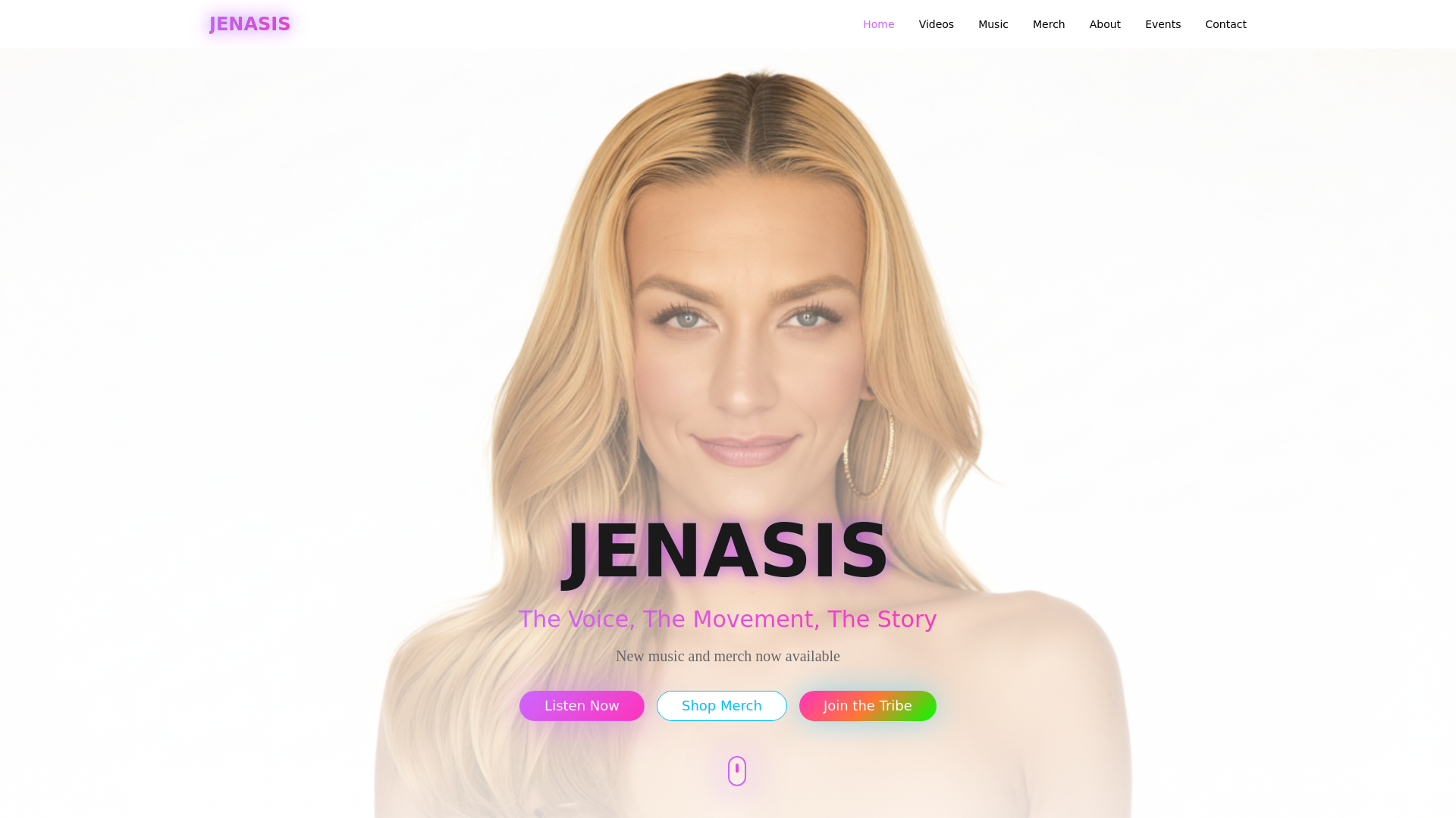 Jenasis - Singer, Dancer, Actor | Official Website