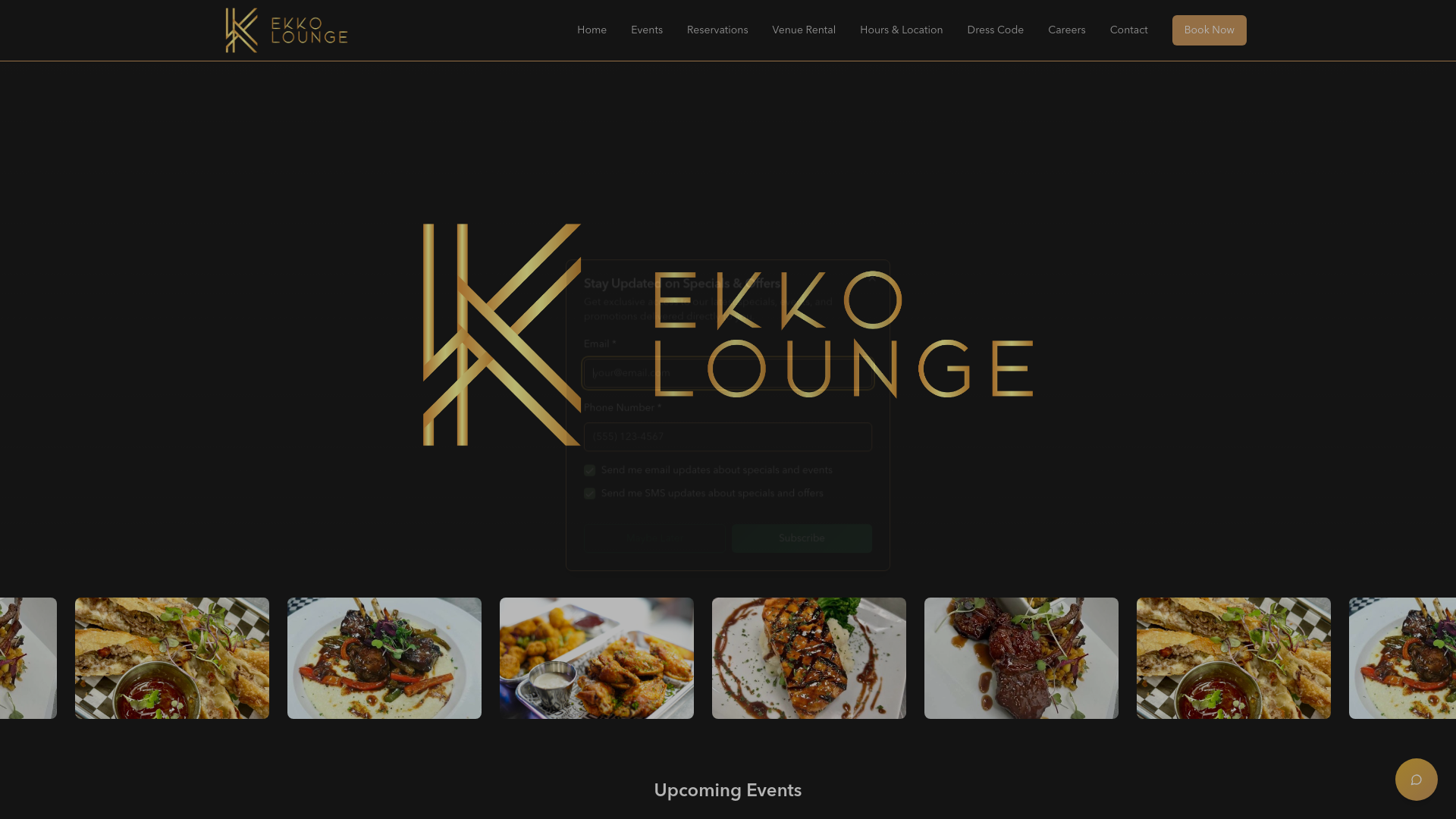 Ekko Lounge | Dallas Restaurant & Nightlife