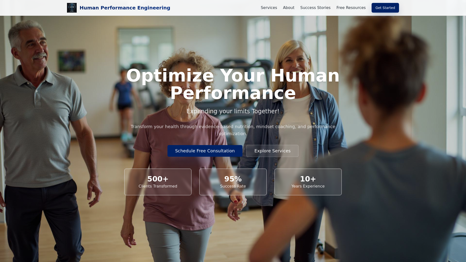 Human Performance Engineering - Optimize Your Health & Performance