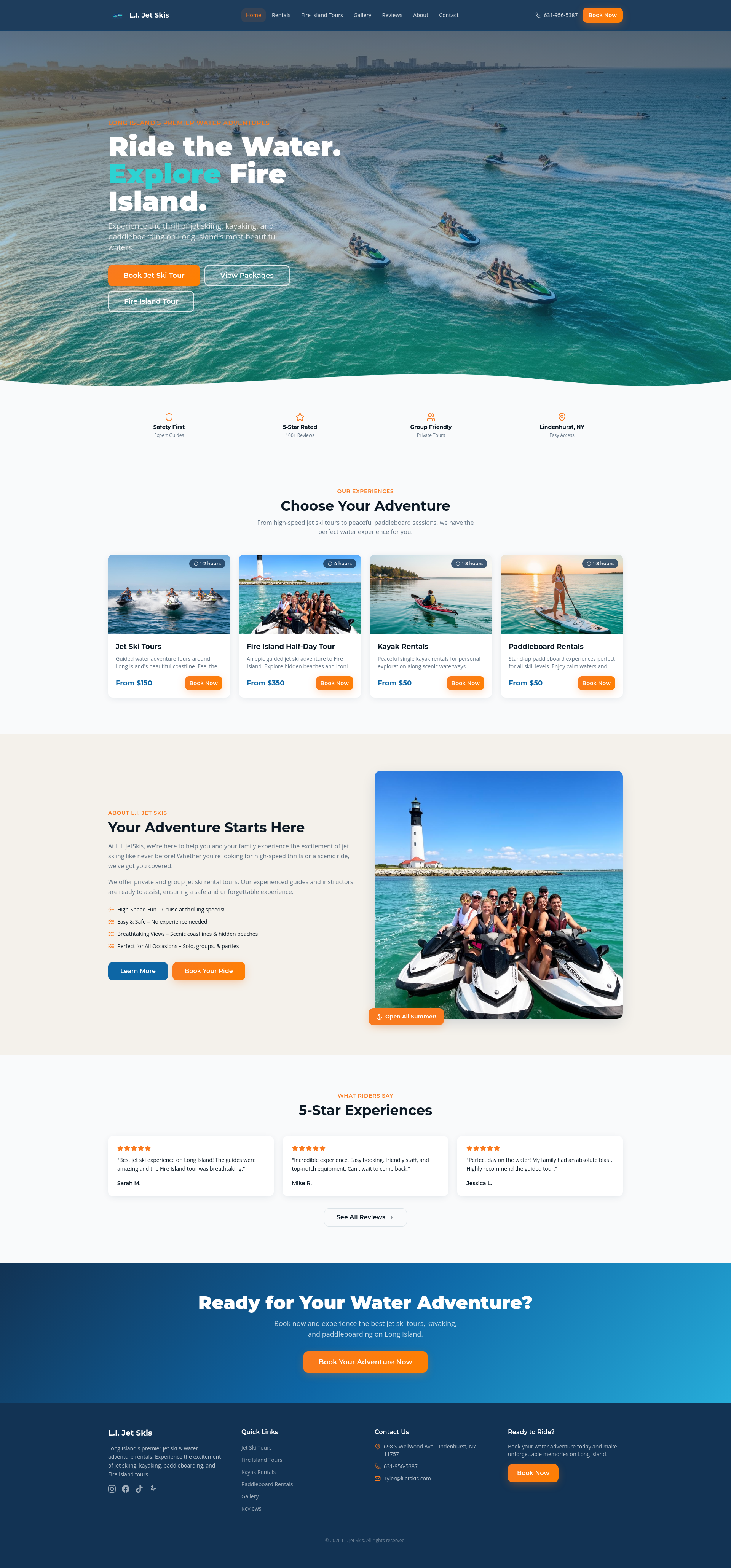 LI Jet Skis | Jet Ski Tours & Rentals on Long Island NY