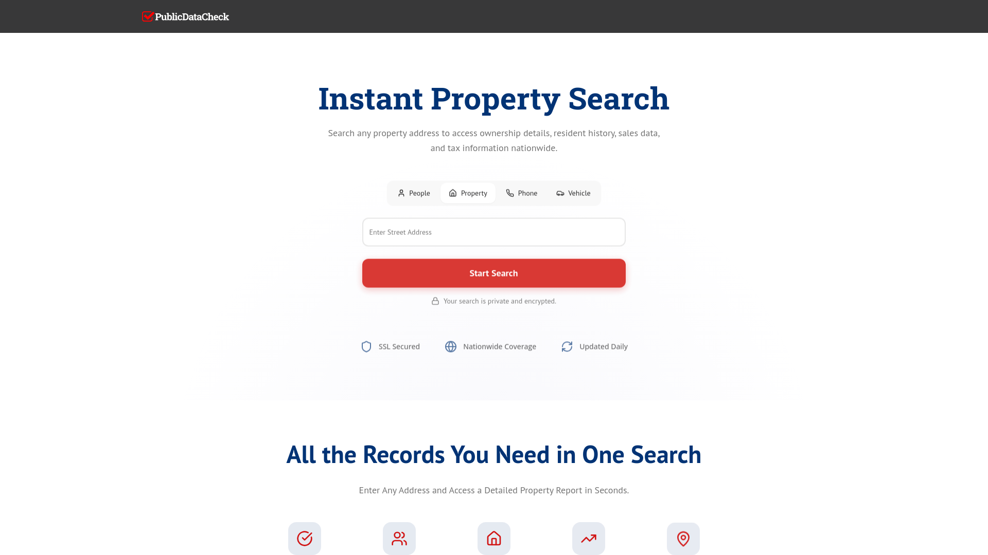 Instant Property Search | Look Up Property Details by Address