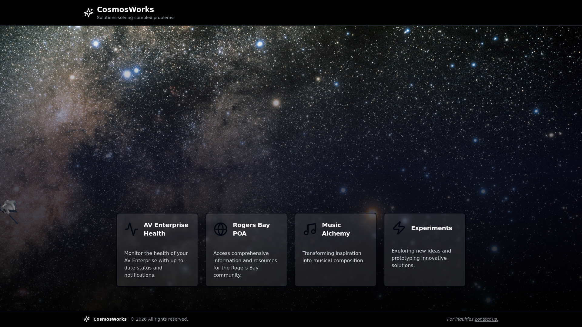 CosmosWorks.live