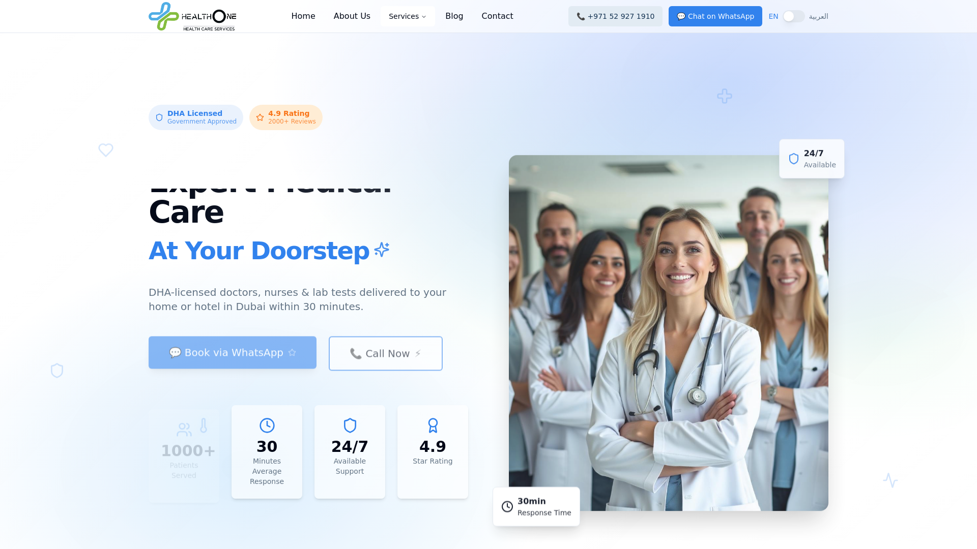 Health1 | Dubai Home Healthcare