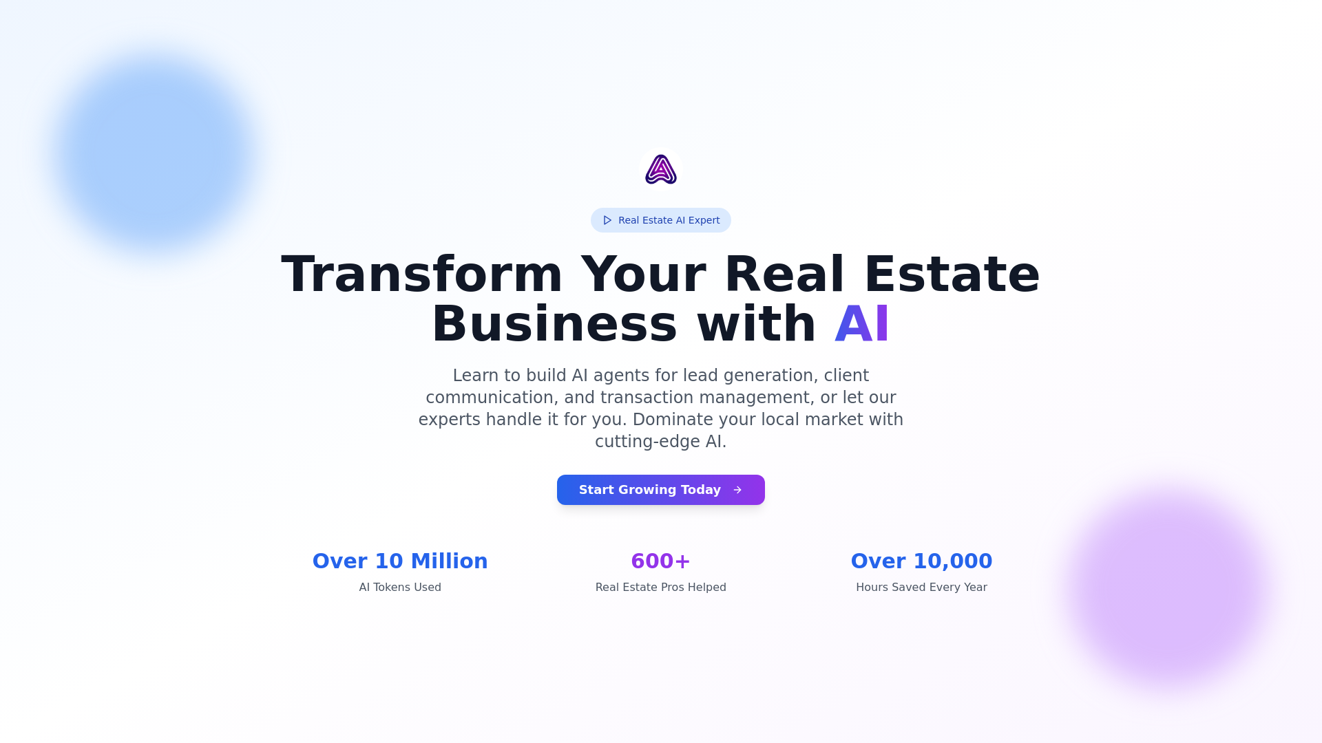 Agent Automation - AI for Real Estate Agents | Lead Generation ...