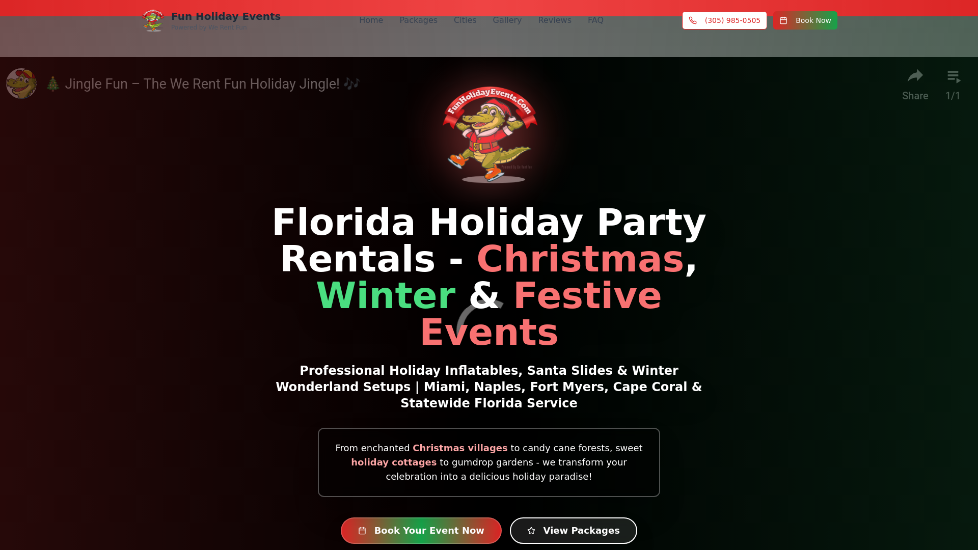 Fun Holiday Events - Florida's Premier Holiday Party Rentals ...