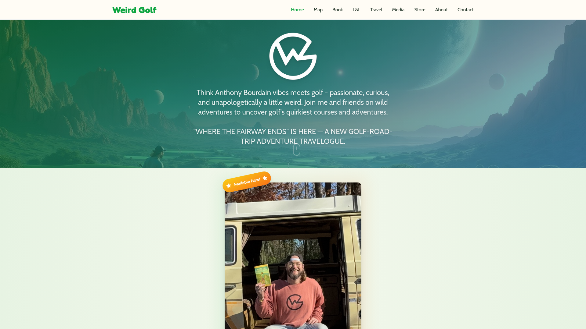 Weird Golf - Keep Golf Weird
