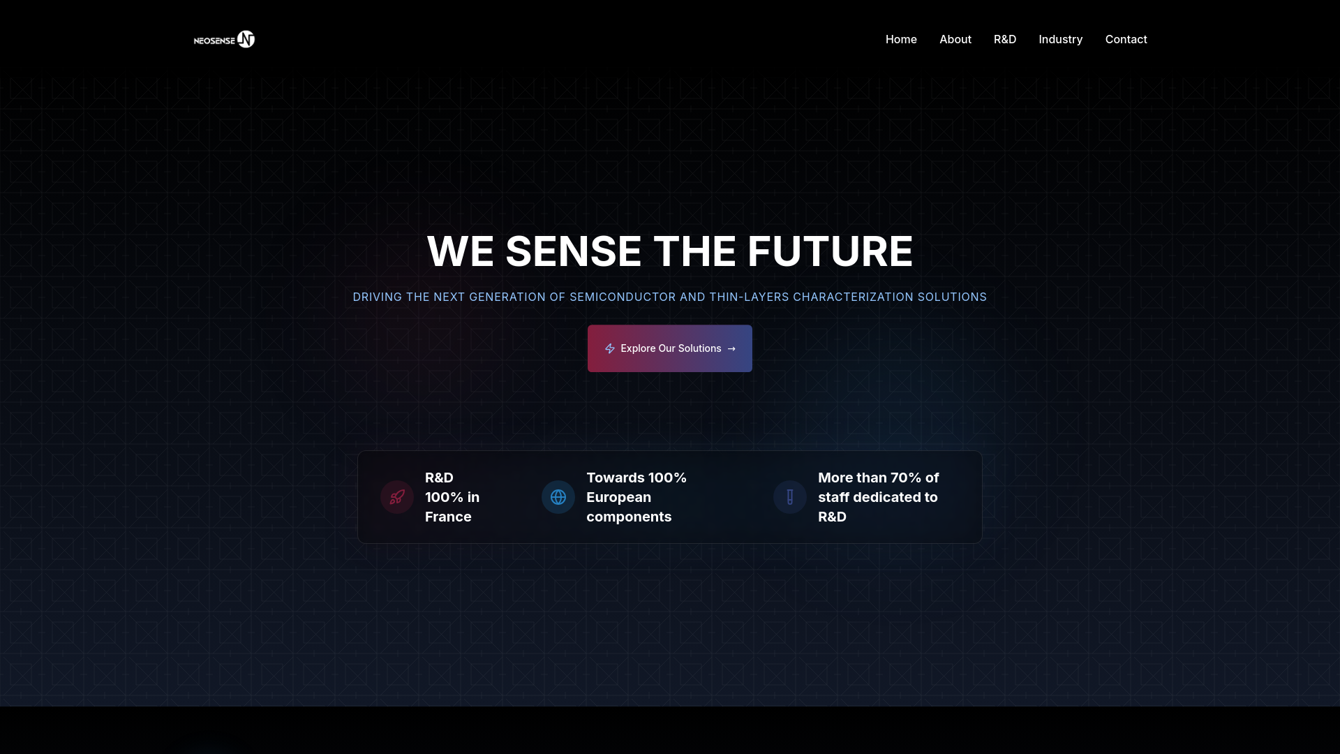 NeoSense - Revolutionizing Semiconductor Characterization