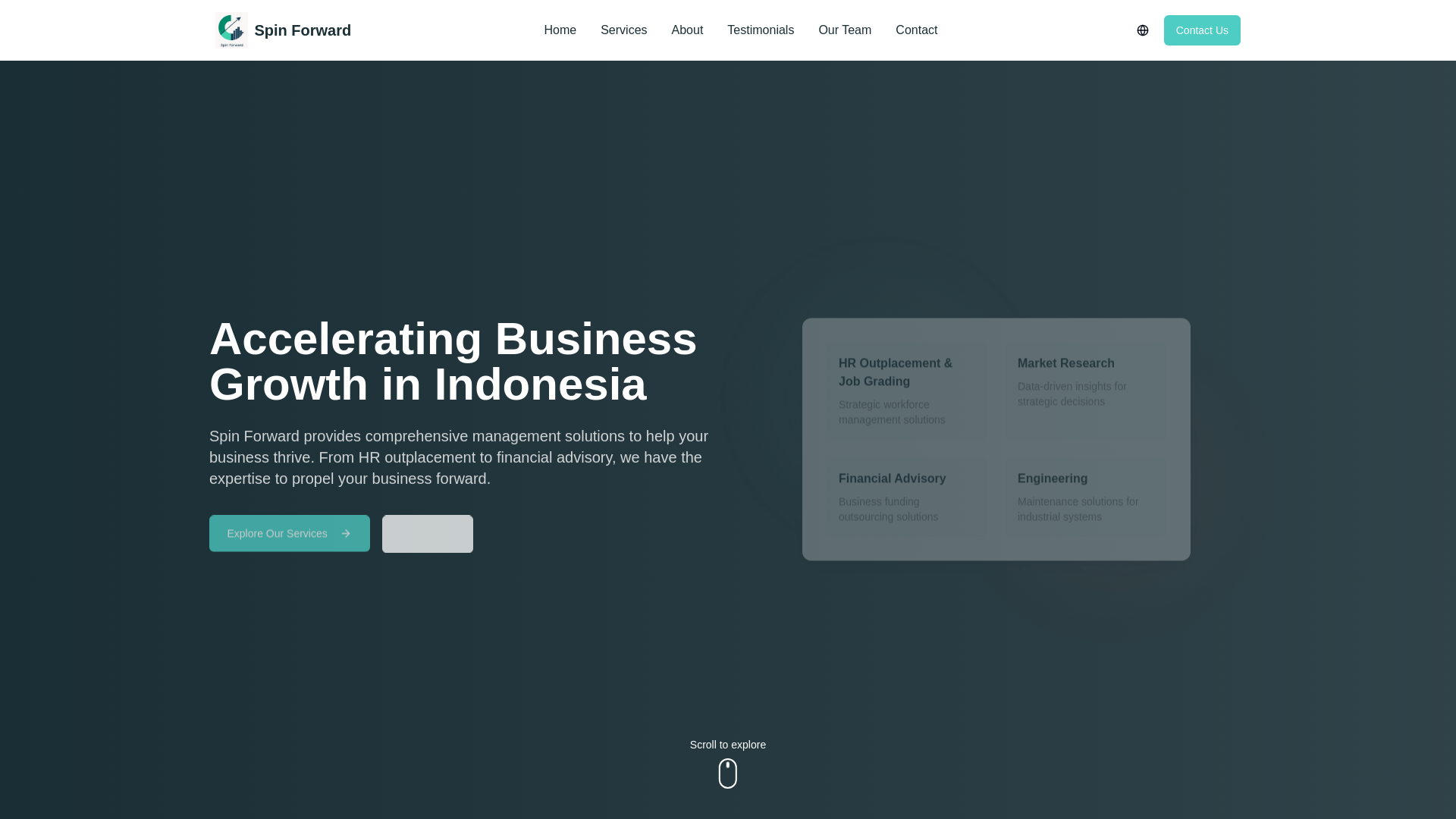 Spin Forward - Accelerating Business Growth in Indonesia