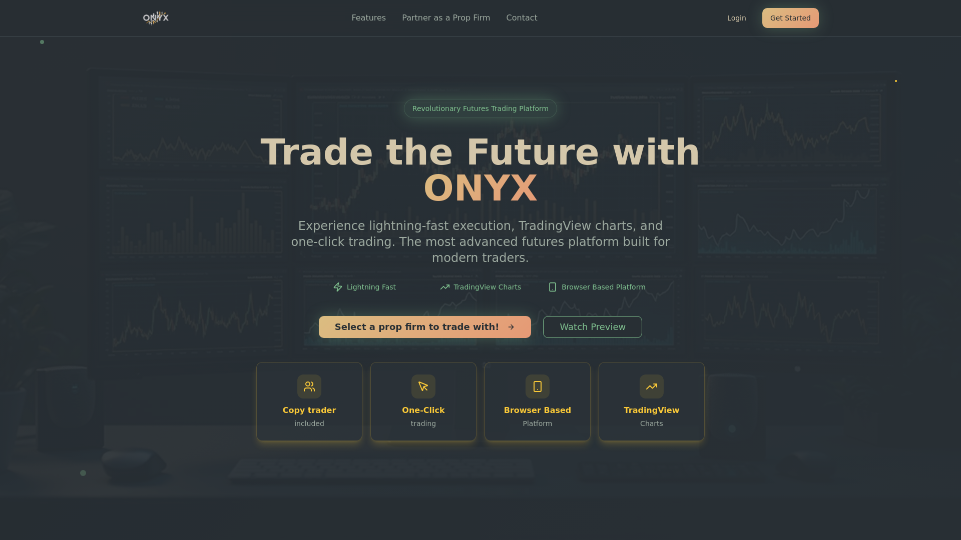 ONYX - Professional Futures Trading Platform