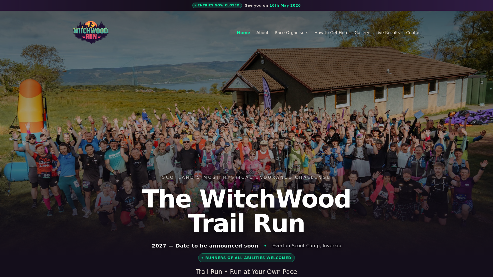 The WitchWood Run - 16th May 2026 | 24hr Lap Race in Historic Inverkip