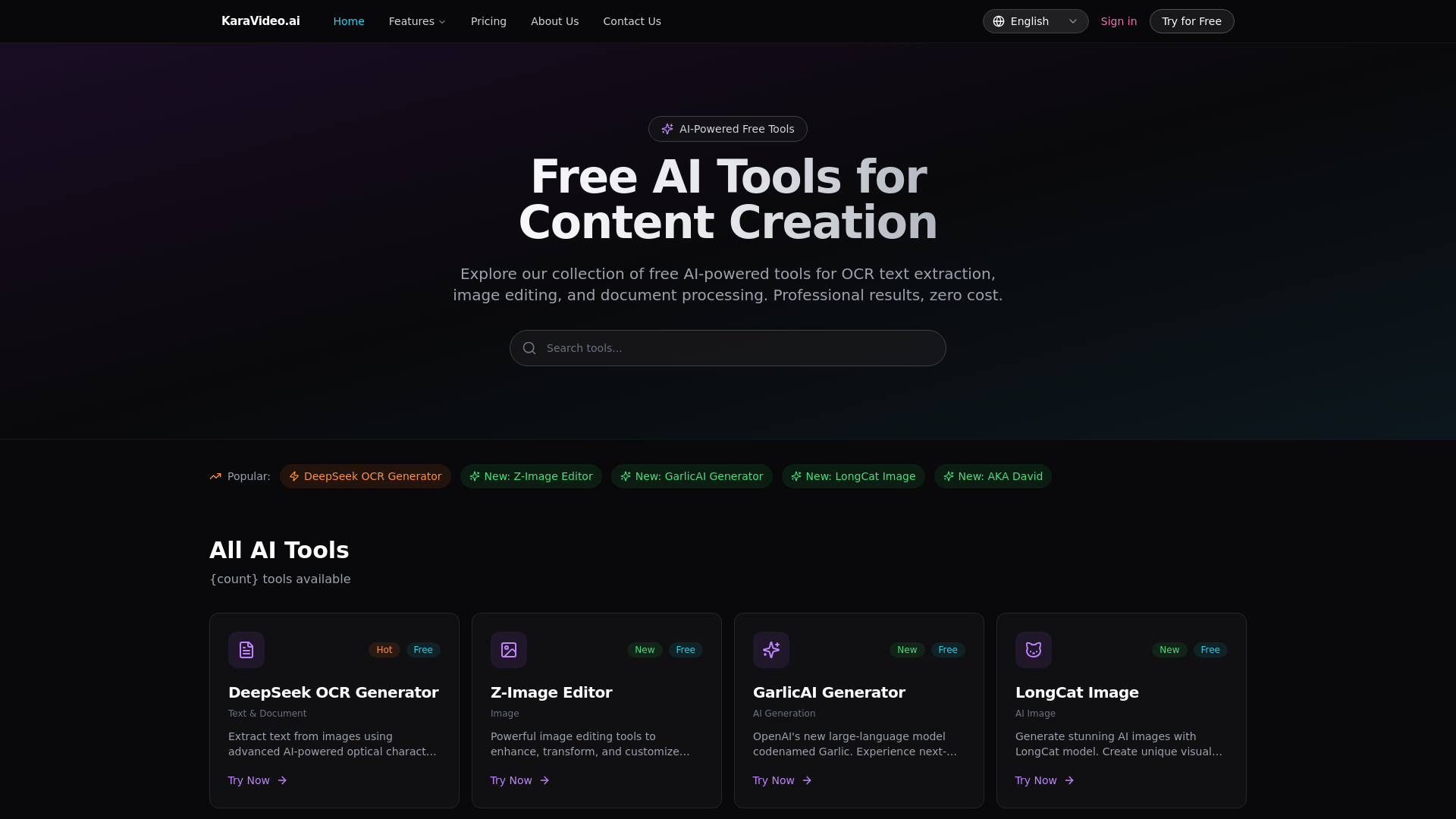 DeepSeek OCR Generator — Free Online Text Extraction Tool