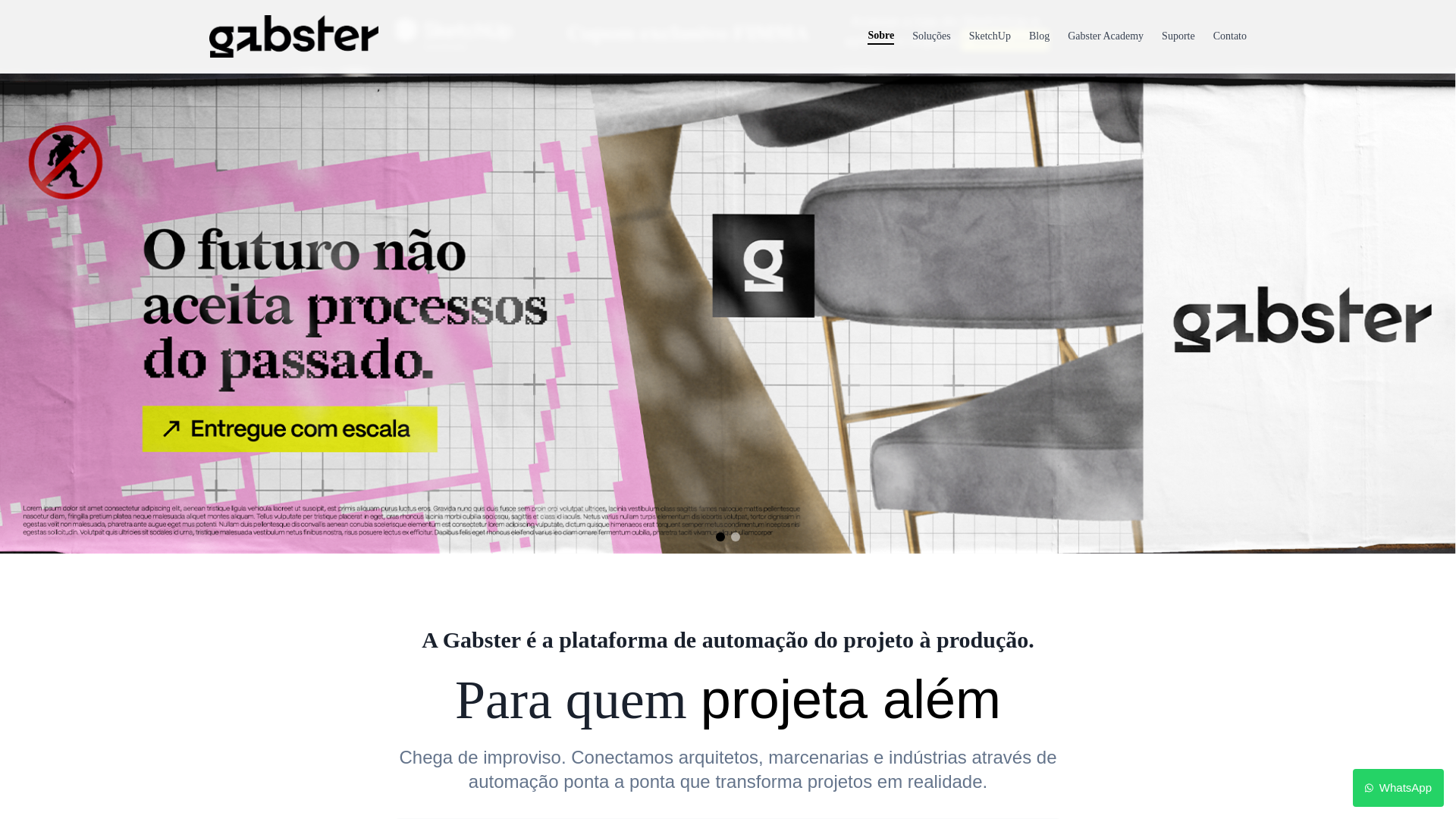 Gabster - Plataforma de Automação que Conecta Arquitetos, Marcenarias e ...