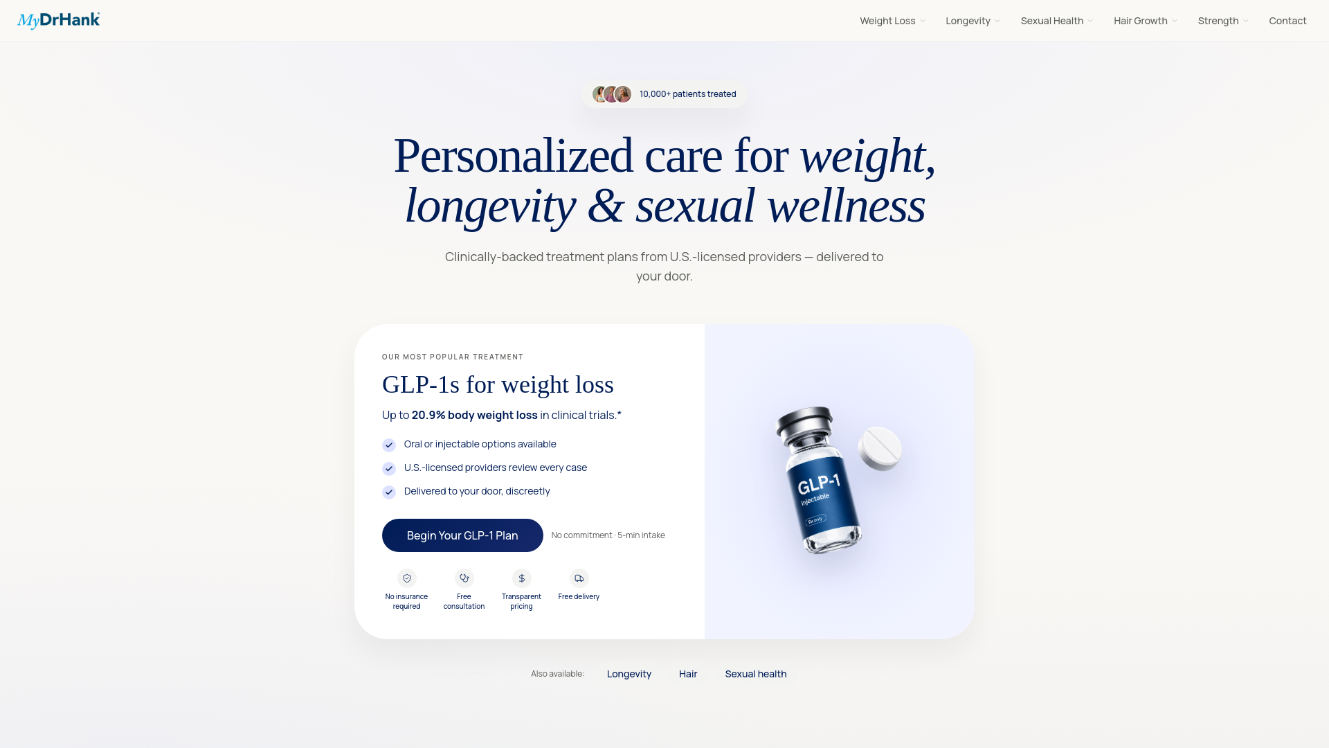 MyDrHank Telehealth Plaform