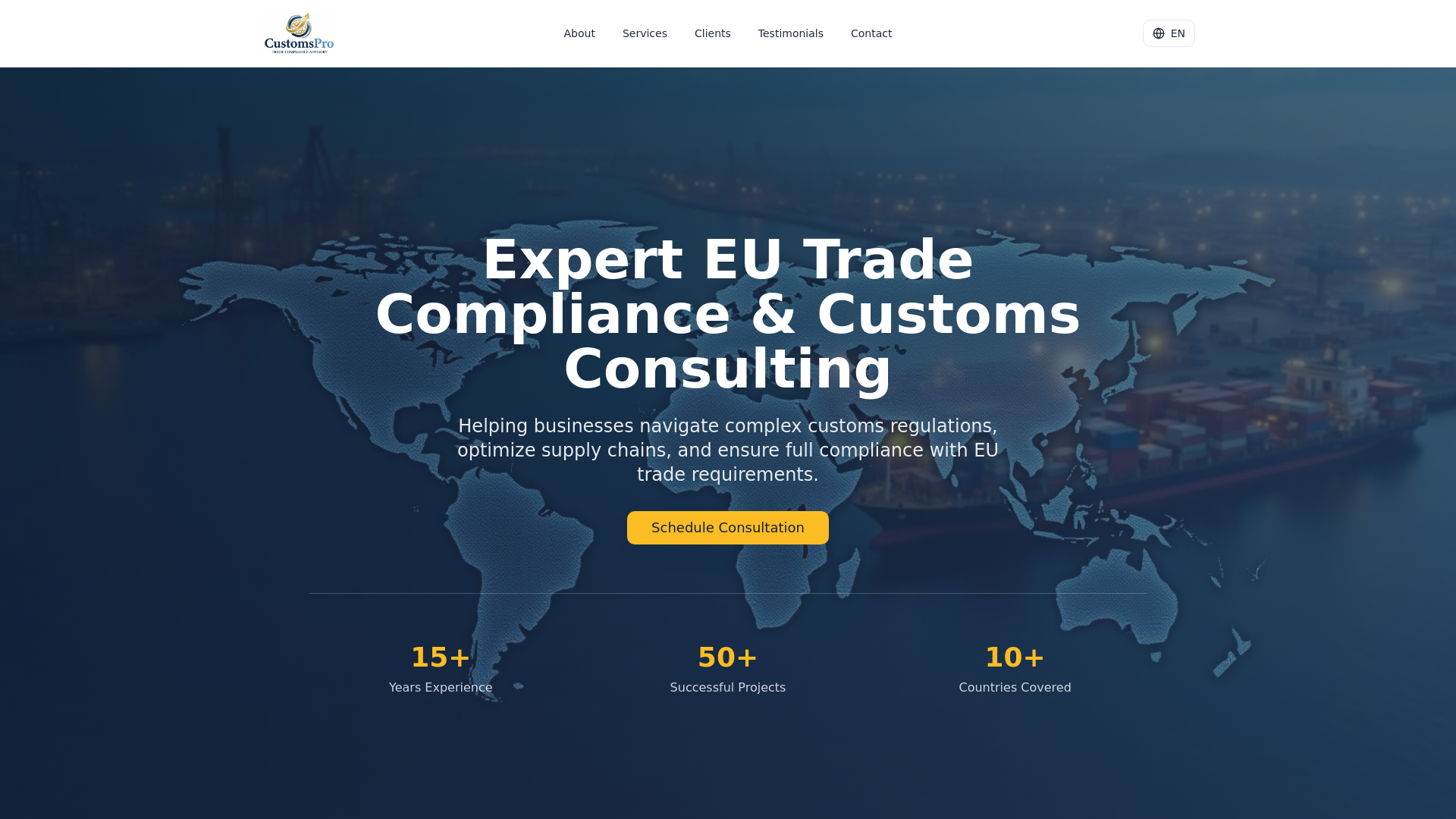 Customs & Trade Compliance Advisor | Expert International Trade Consulting