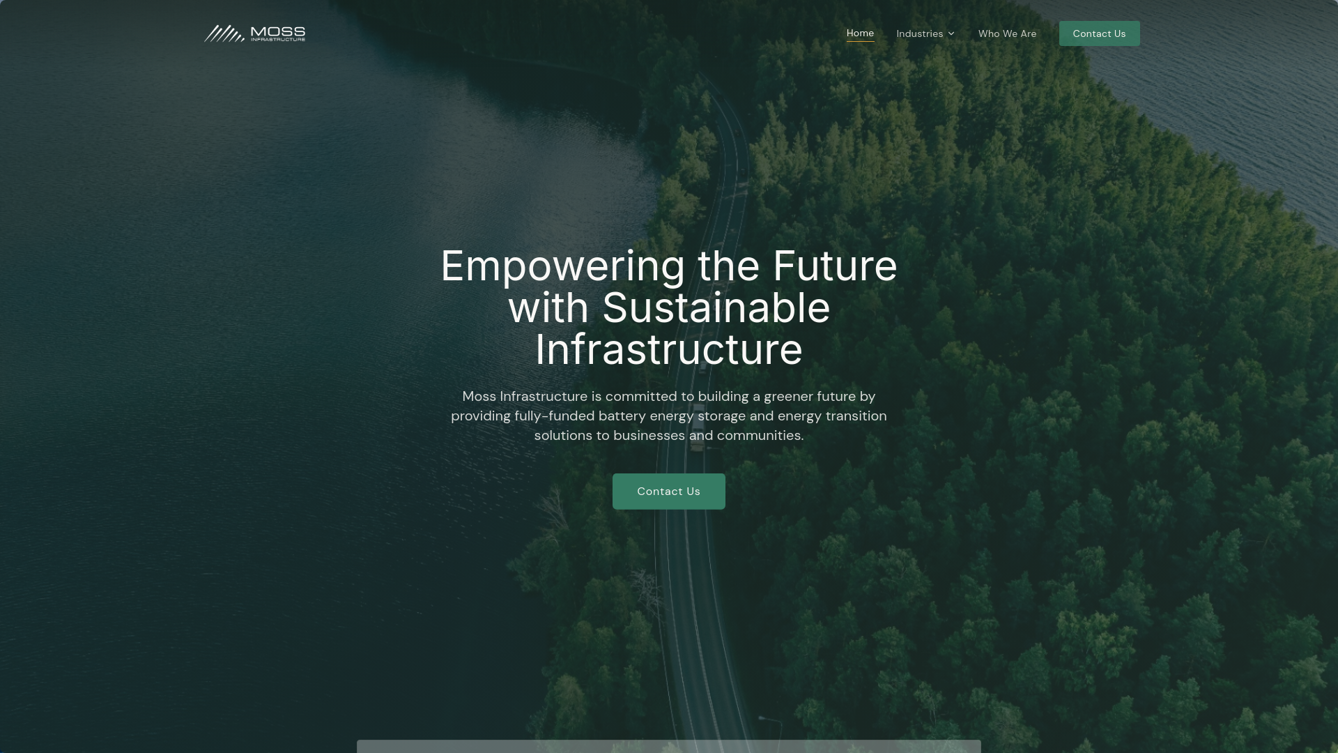 Moss Infrastructure | BESS Financing Solutions