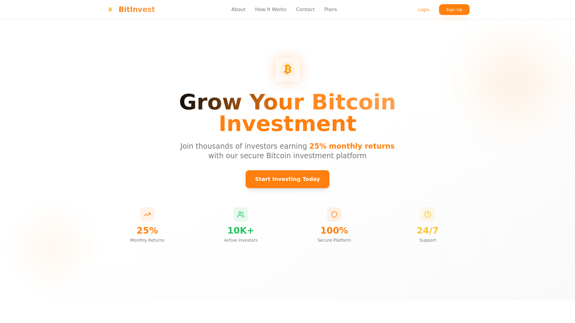BitGrow Vault - Secure Bitcoin Investment Platform