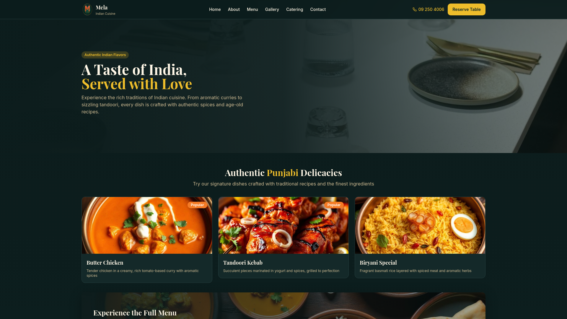 Mela Restaurant - Authentic Indian Cuisine | Traditional Flavors
