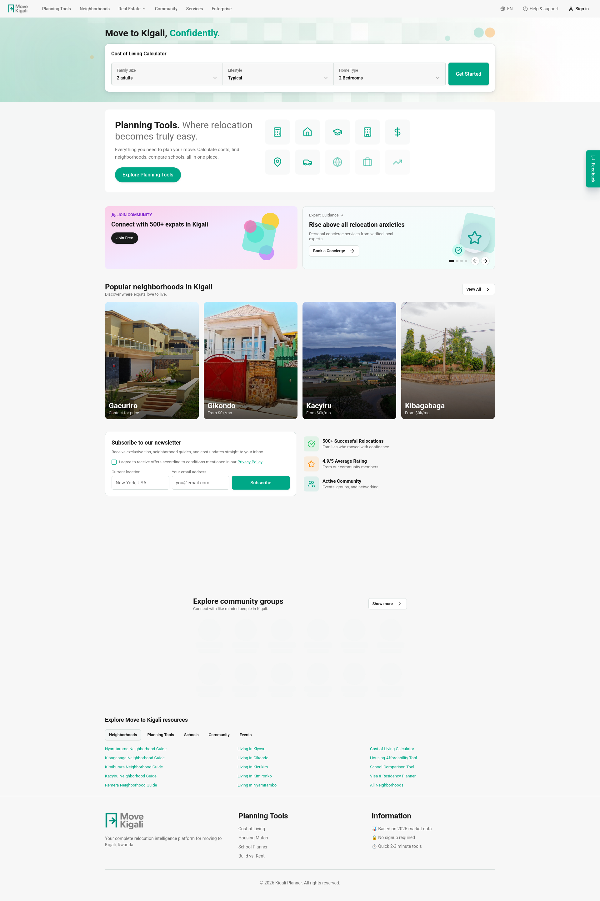 MoveKigali - Plan Your Move to Rwanda