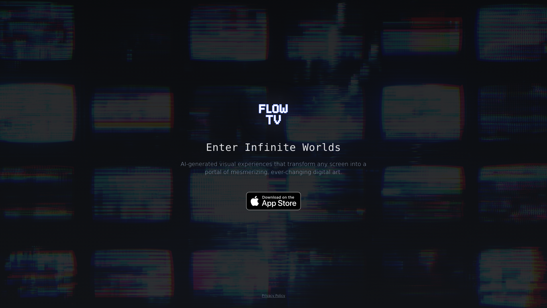 Flow TV - AI-Generated Visual Experiences | Transform Your Screen