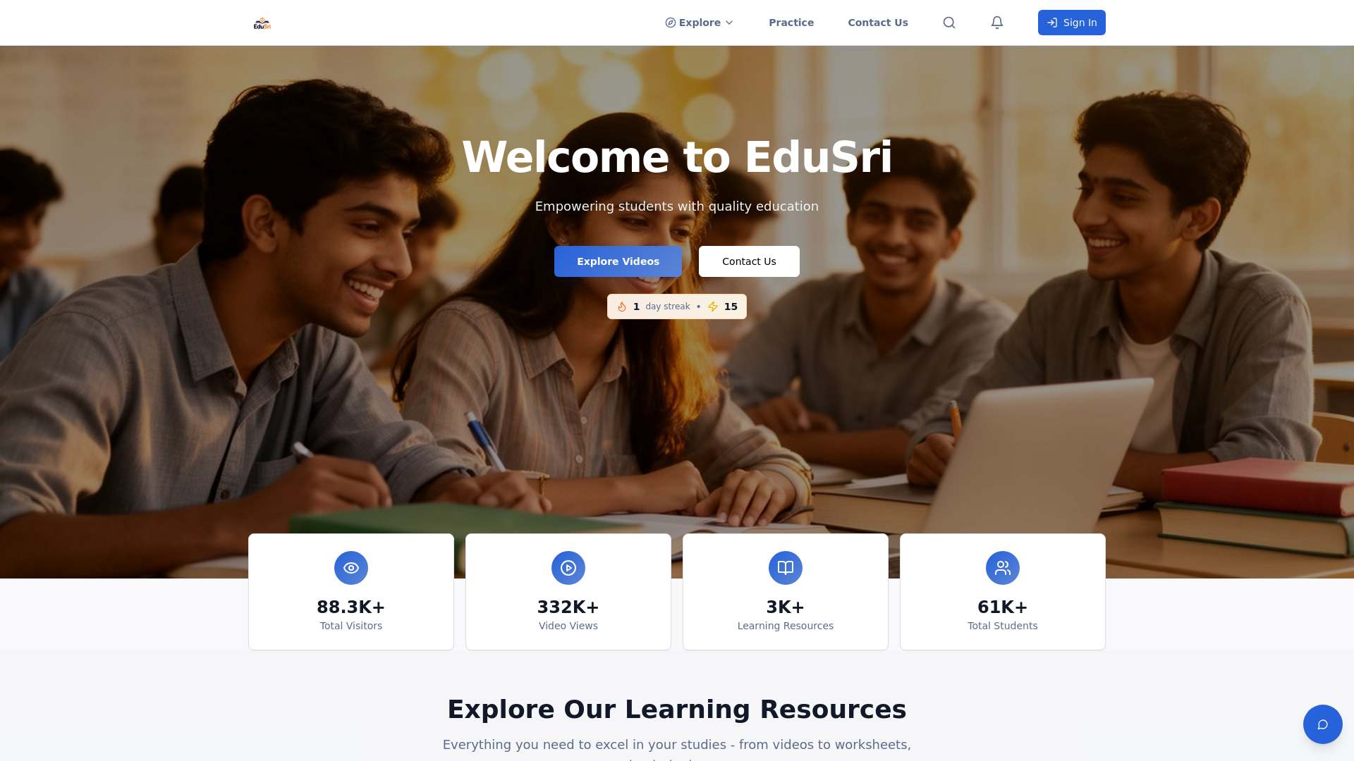 Free CBSE ICSE Worksheets, Notes & Videos Class 1-12 | EduSri