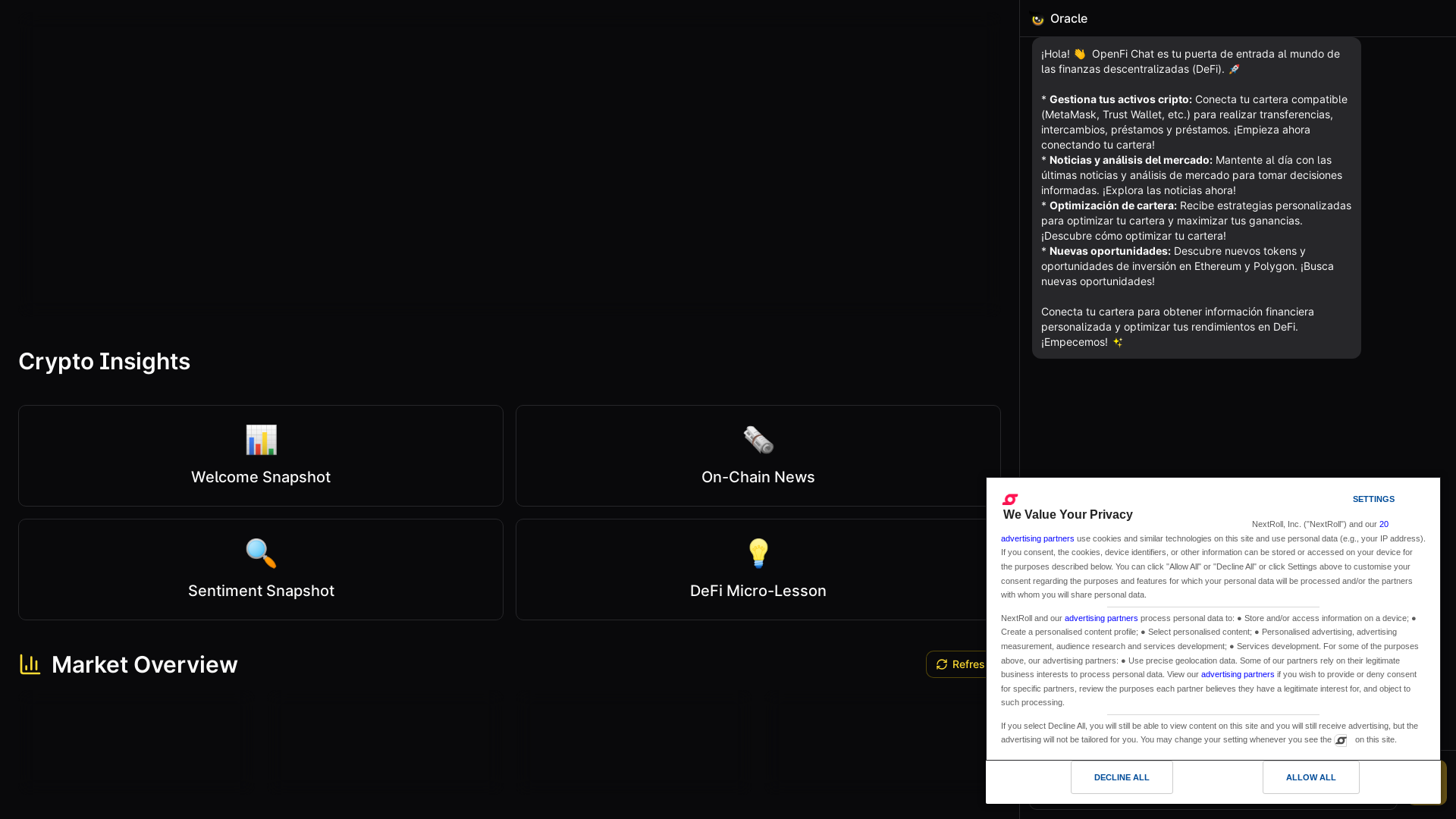 OpenFi - Your Crypto Oracle