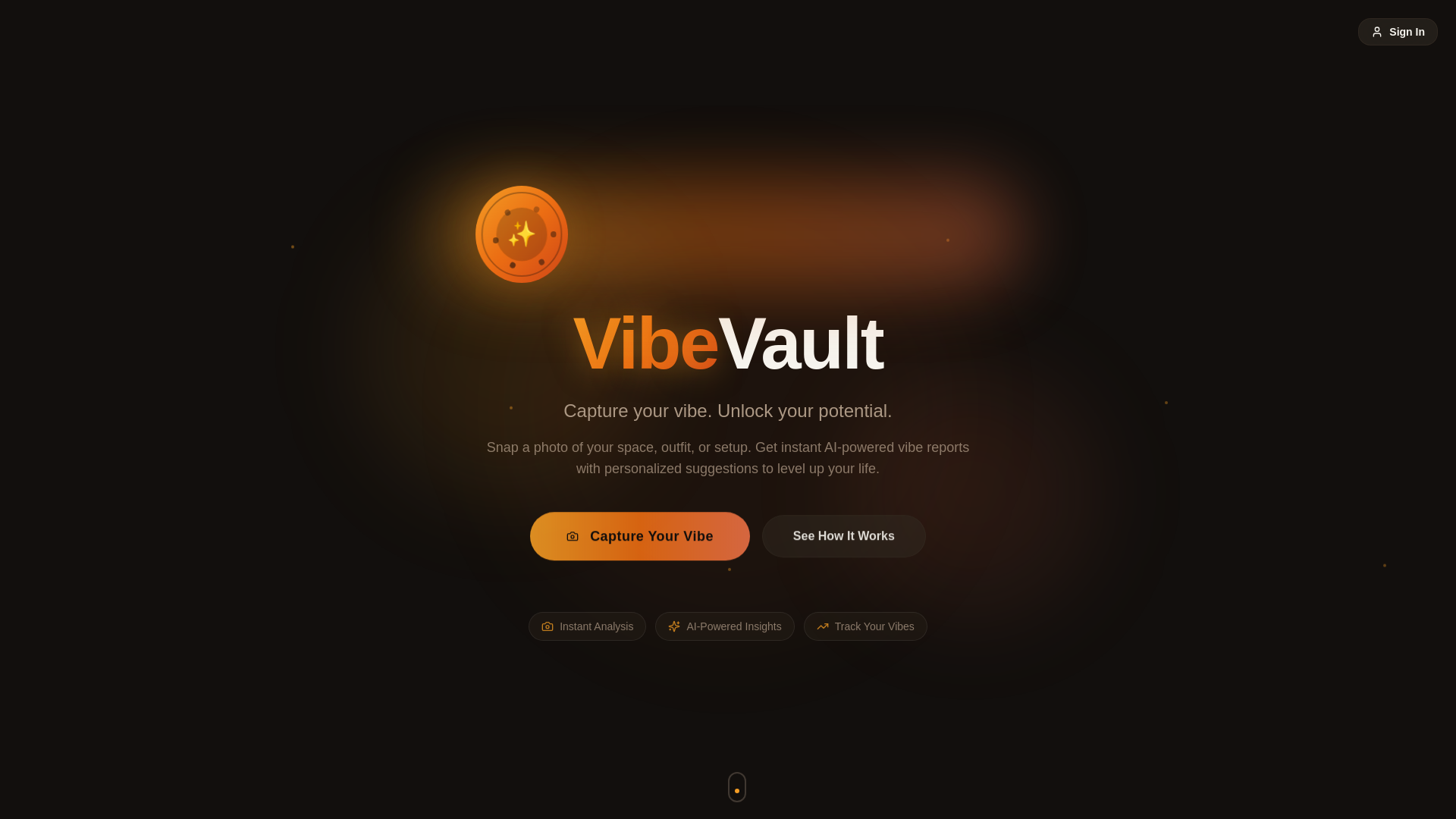 VibeVault - Capture Your Vibe, Unlock Your Potential