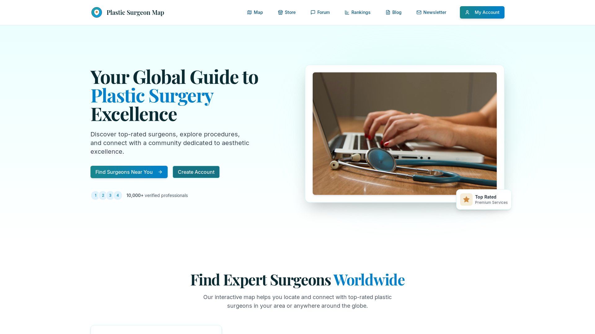 Plastic Surgery Map | Premium Directory & Resources