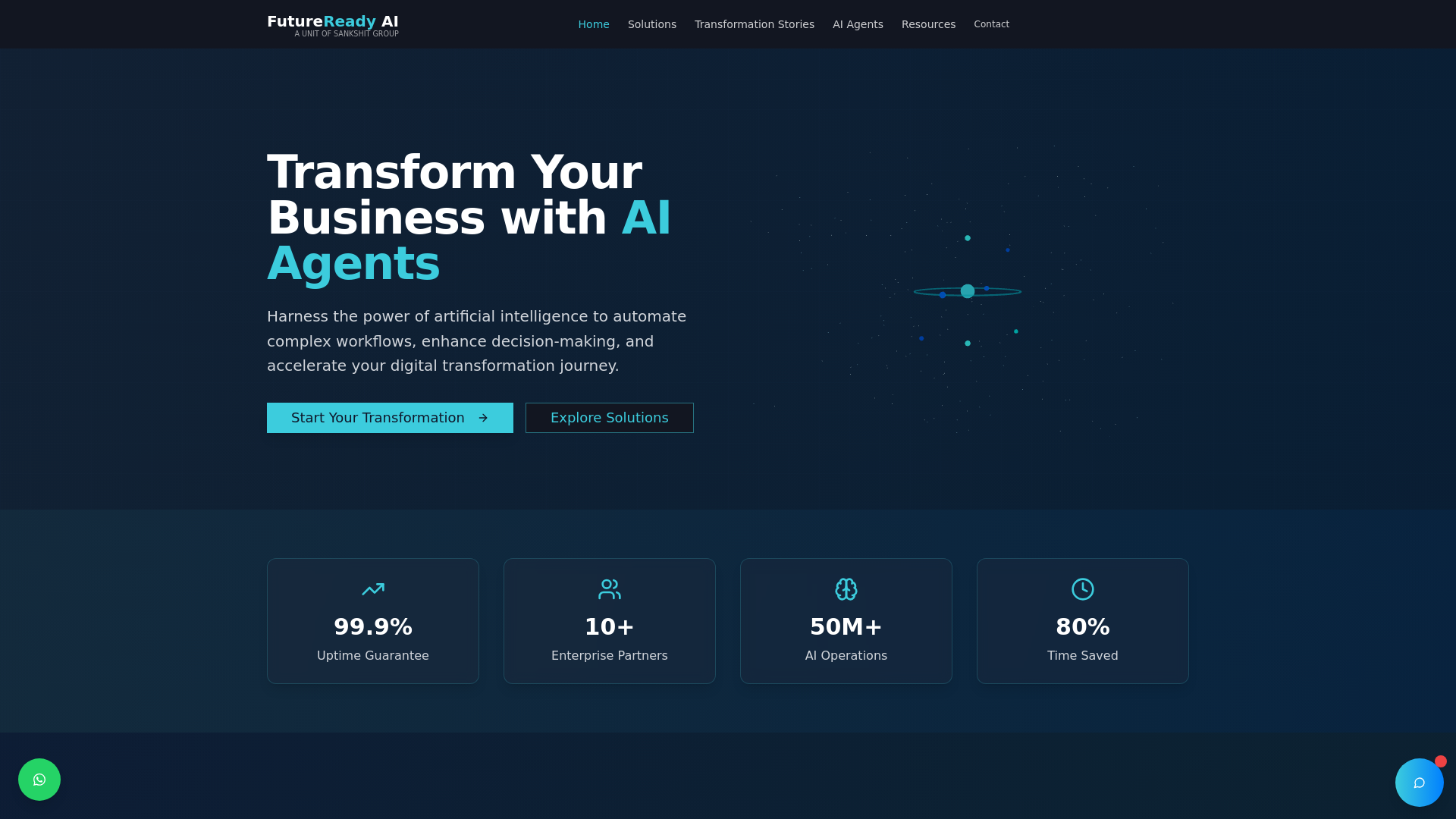 FutureReady AI - Transform Your Business with AI Agents