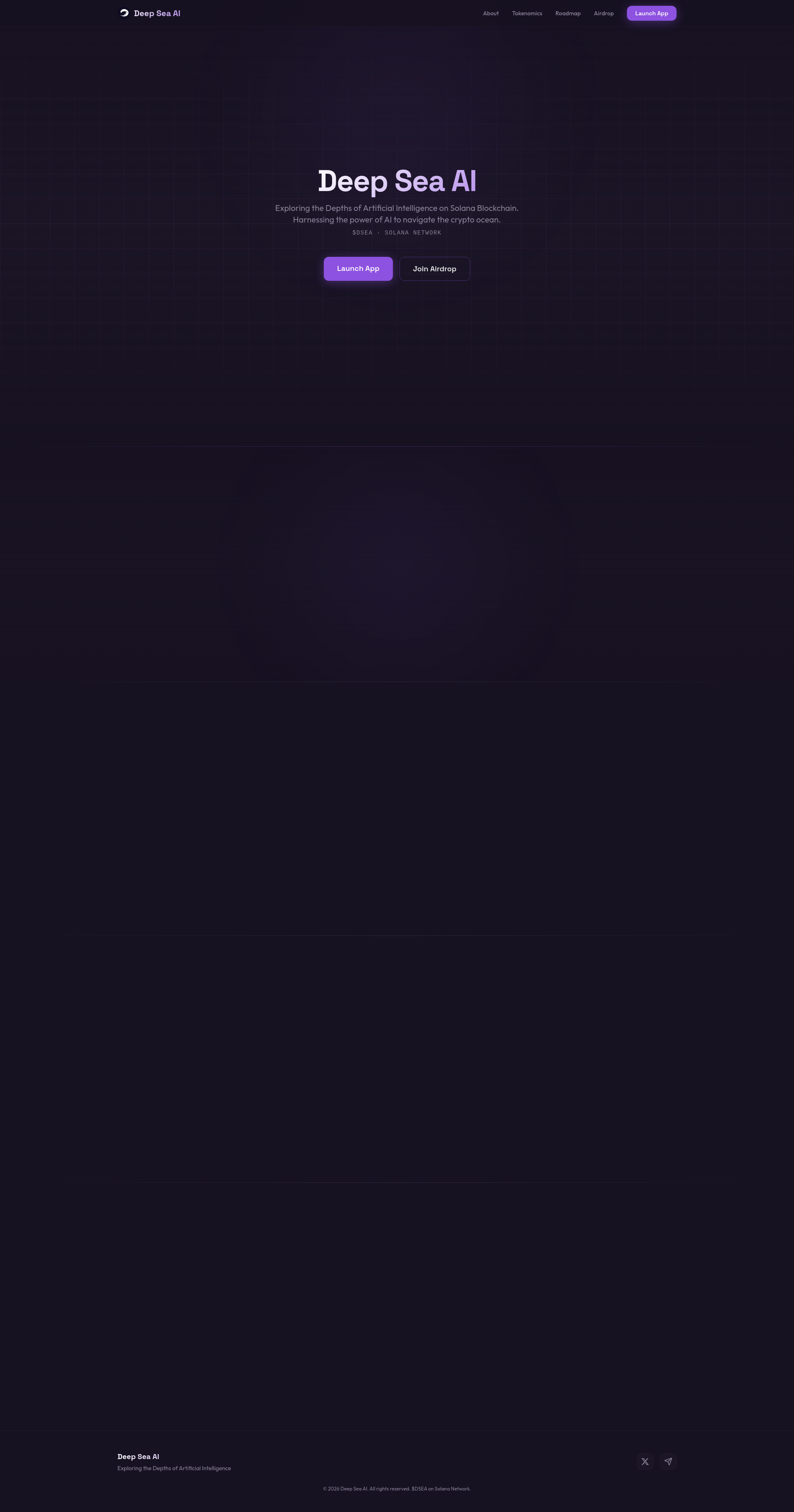 Deep Sea AI - $DSEA on Solana