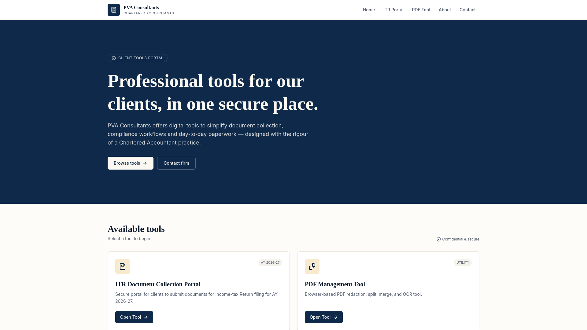 TDS Computation Engine — PVA Consultants