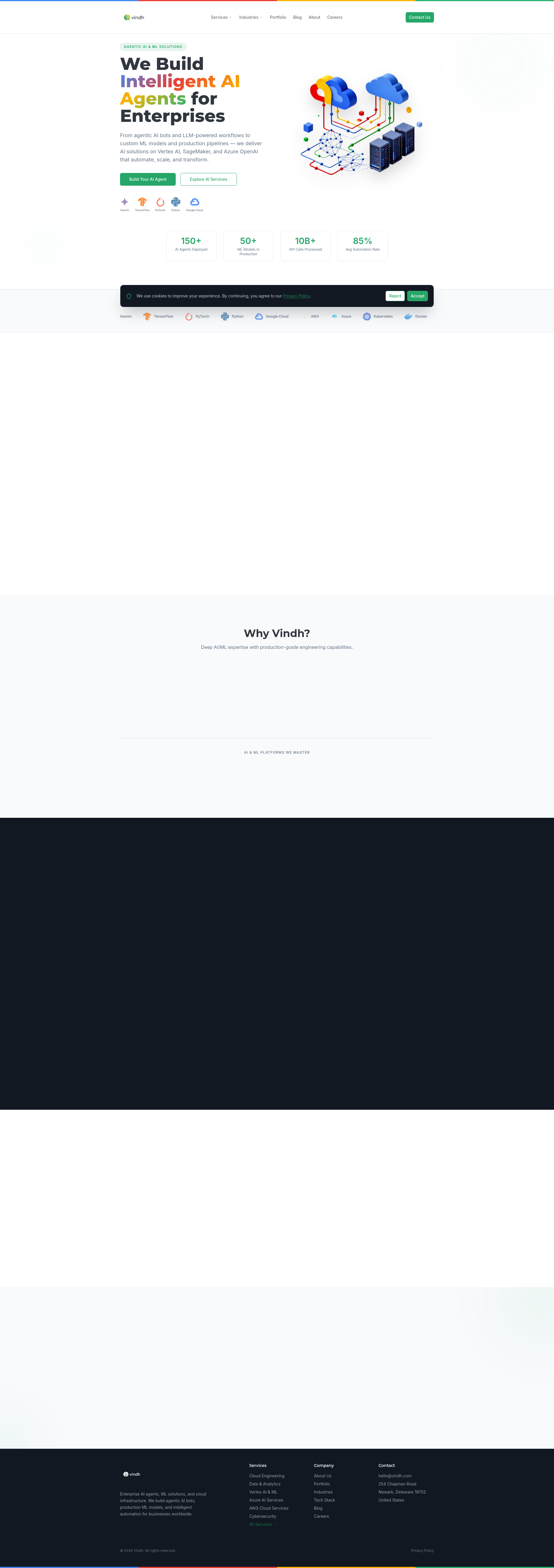 Vindh — AI, Cloud & Cybersecurity Solutions
