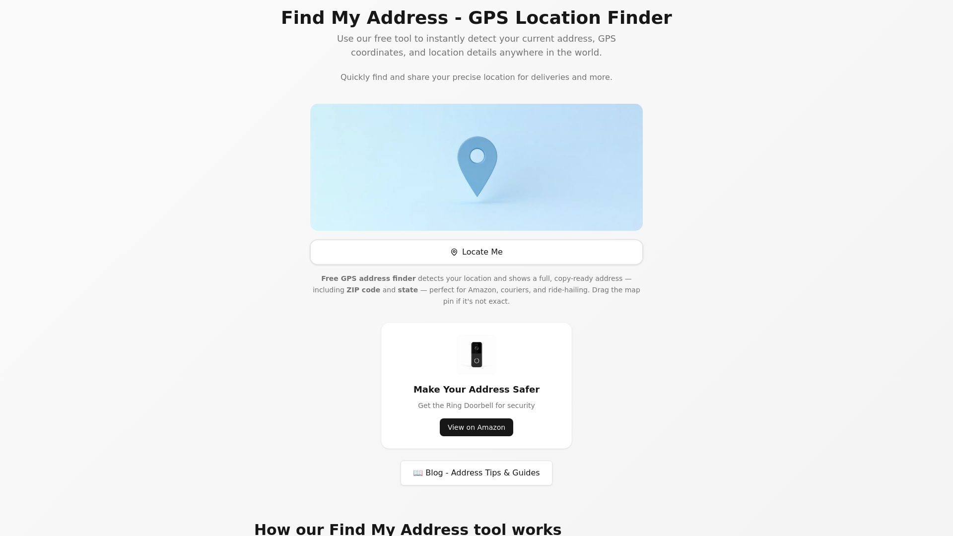 Find My Address – What Is My Address? Free Finder