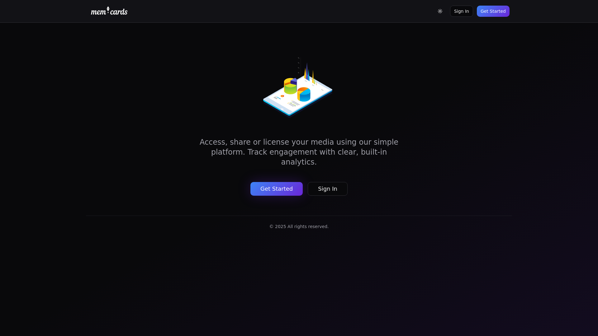 Mem Cards - Your Personal Media Storage System