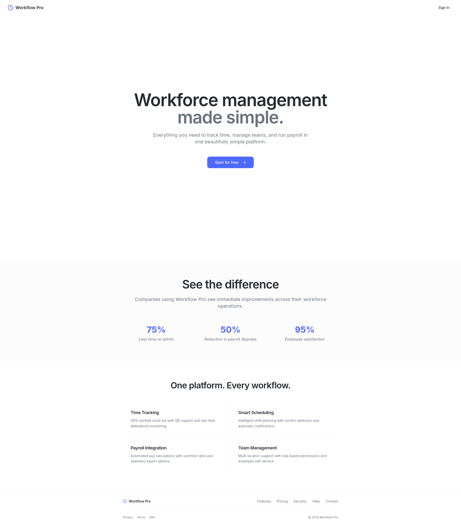 Workflow Pro