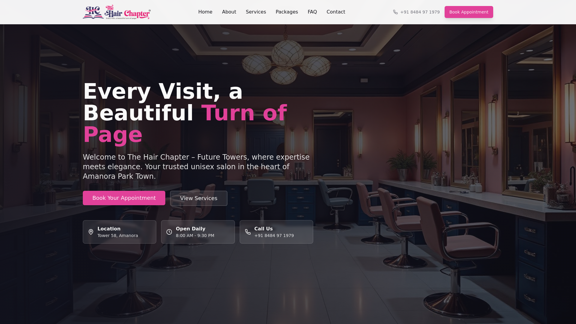 The Hair Chapter - Future Towers | Premium Hair & Beauty Salon in ...