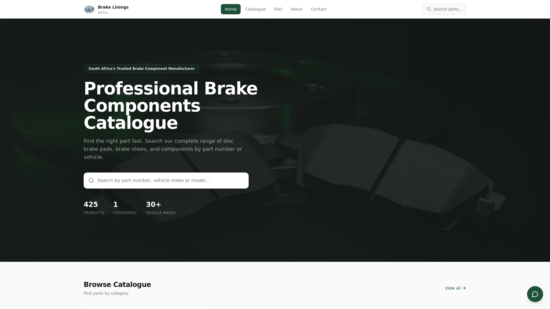 BLN Brake Linings | SA Brake Pads, Shoes & Components