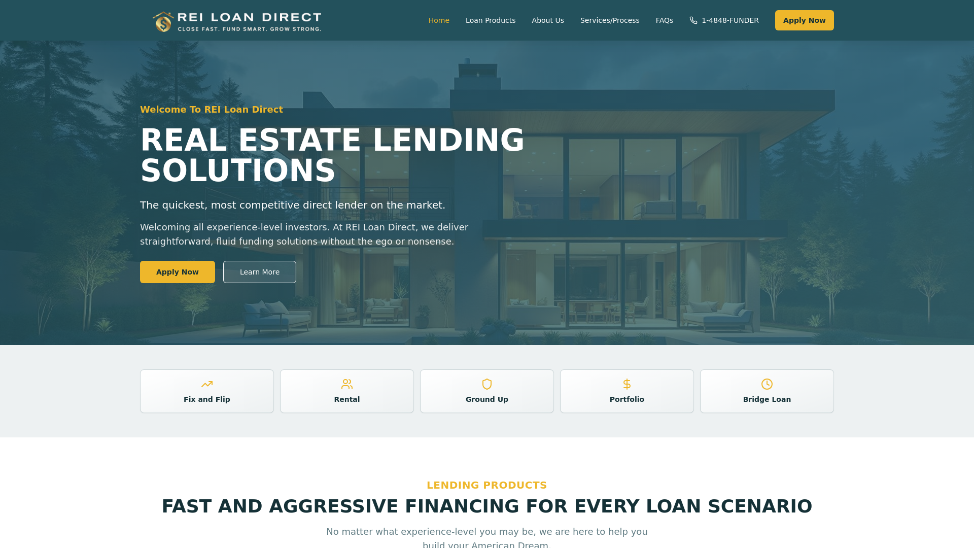 REI Loan Direct - Real Estate Investment Lending Solutions