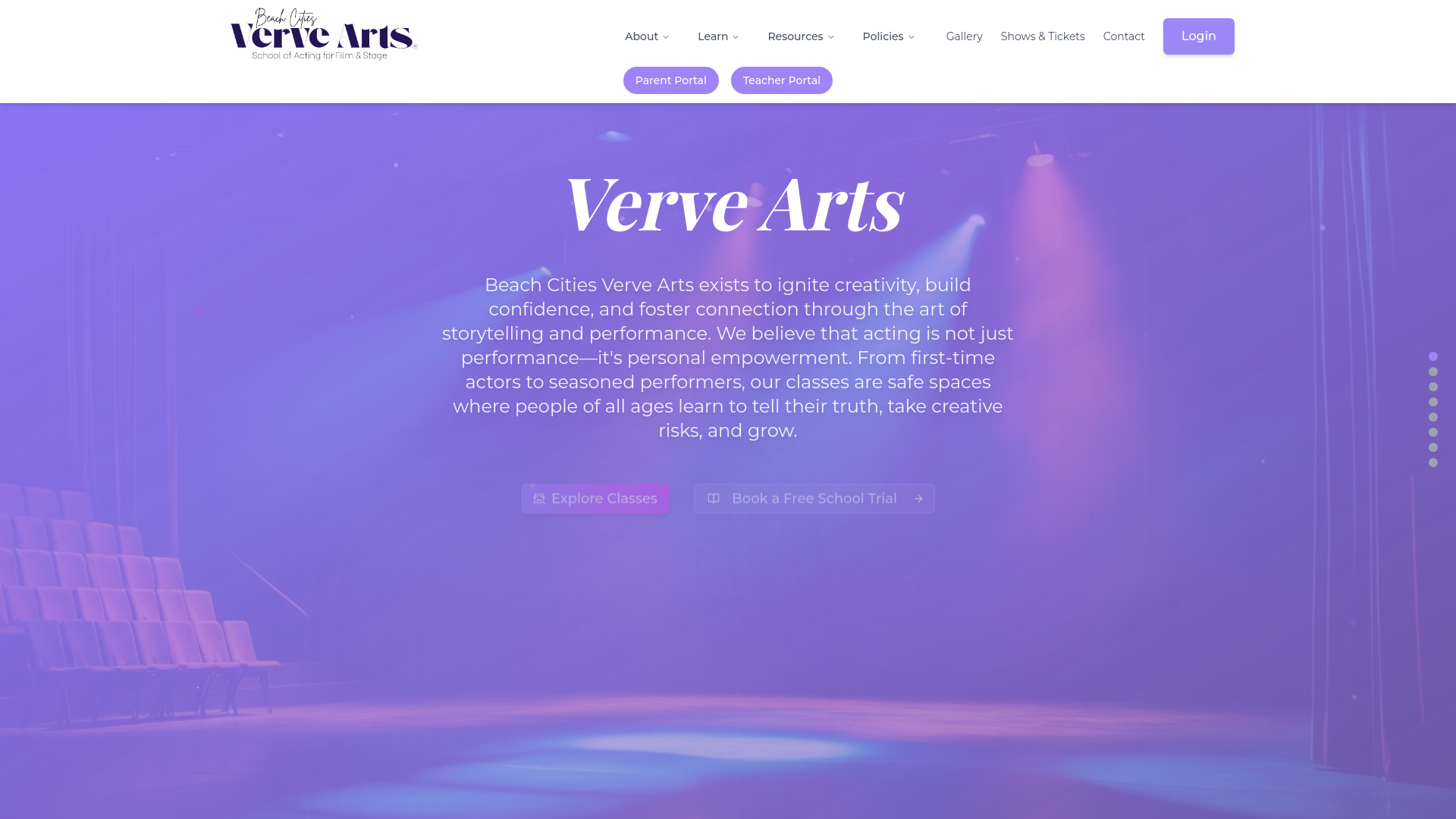 Beach Cities Verve Arts: School of Acting