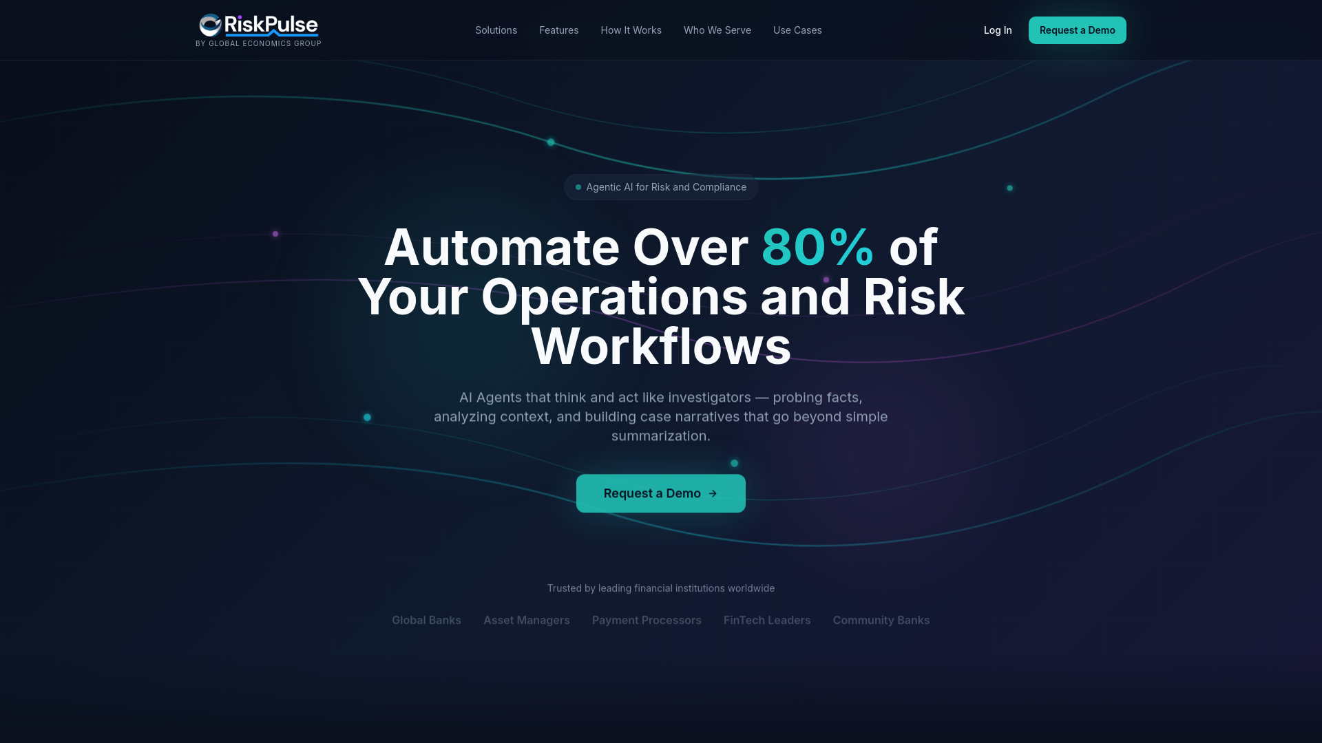RiskPulse | Agentic AI for Financial Crimes Compliance
