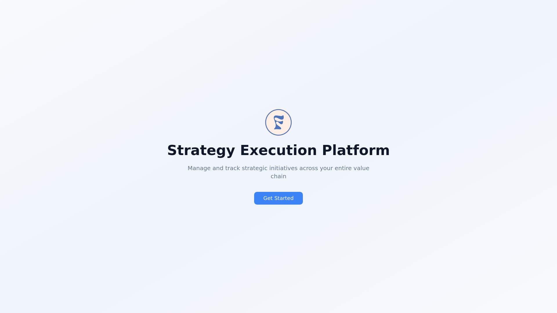 Strategy Execution Platform - Manage Your Value Chain