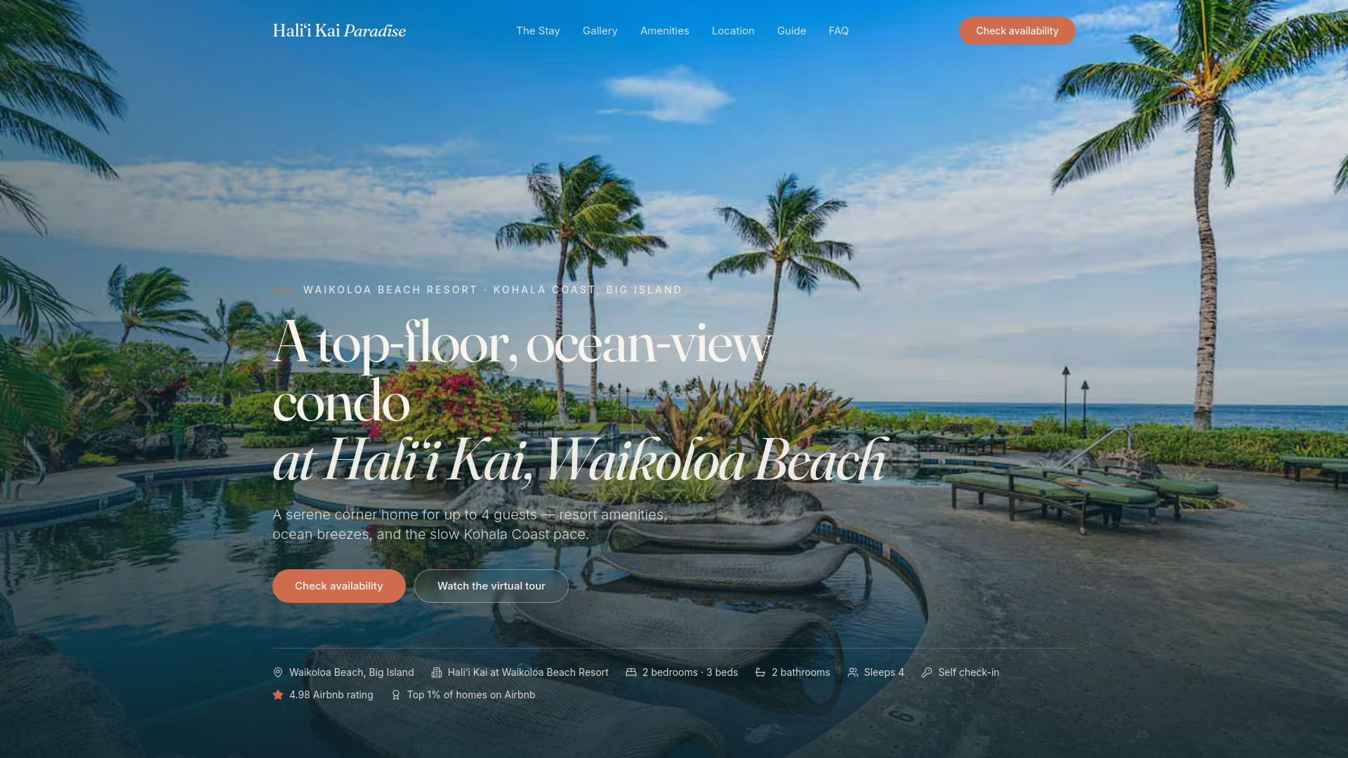 Hali'i Kai Paradise | Ocean-View Condo at Waikoloa Beach, Big Island