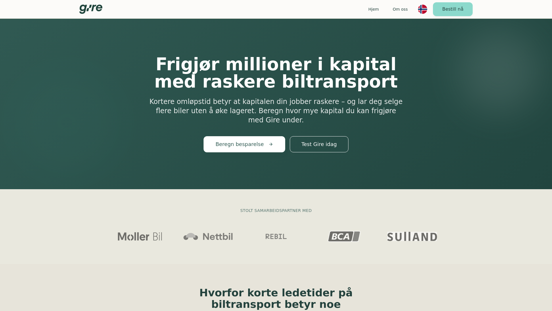 Gire Mobility - ROI Calculator for Car Dealers
