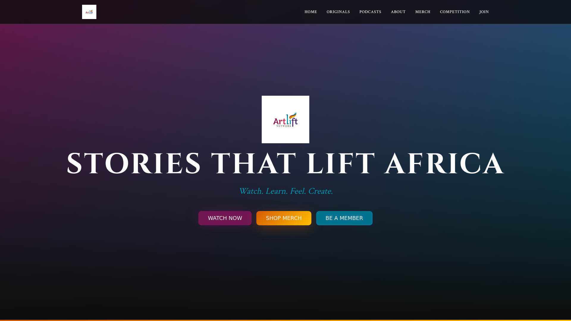 ARTLIFT NETWORK - Stories That Lift Africa