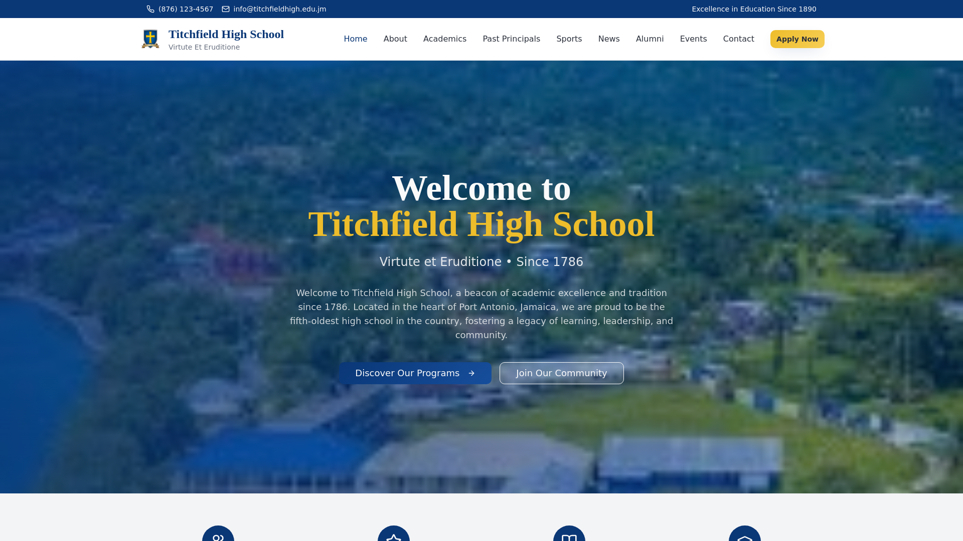 Titchfield High School - Excellence • Integrity • Achievement