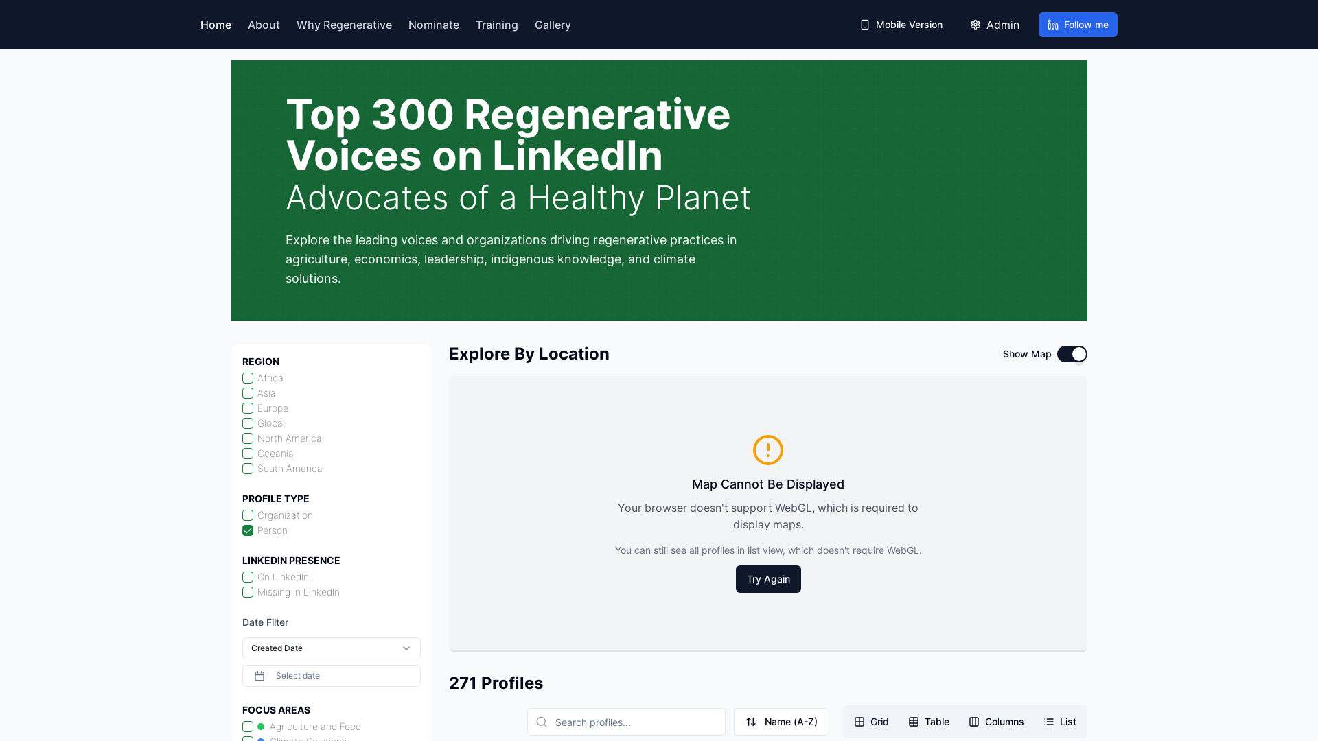 300 Regenerative Voices | Global Regenerative Leaders Network